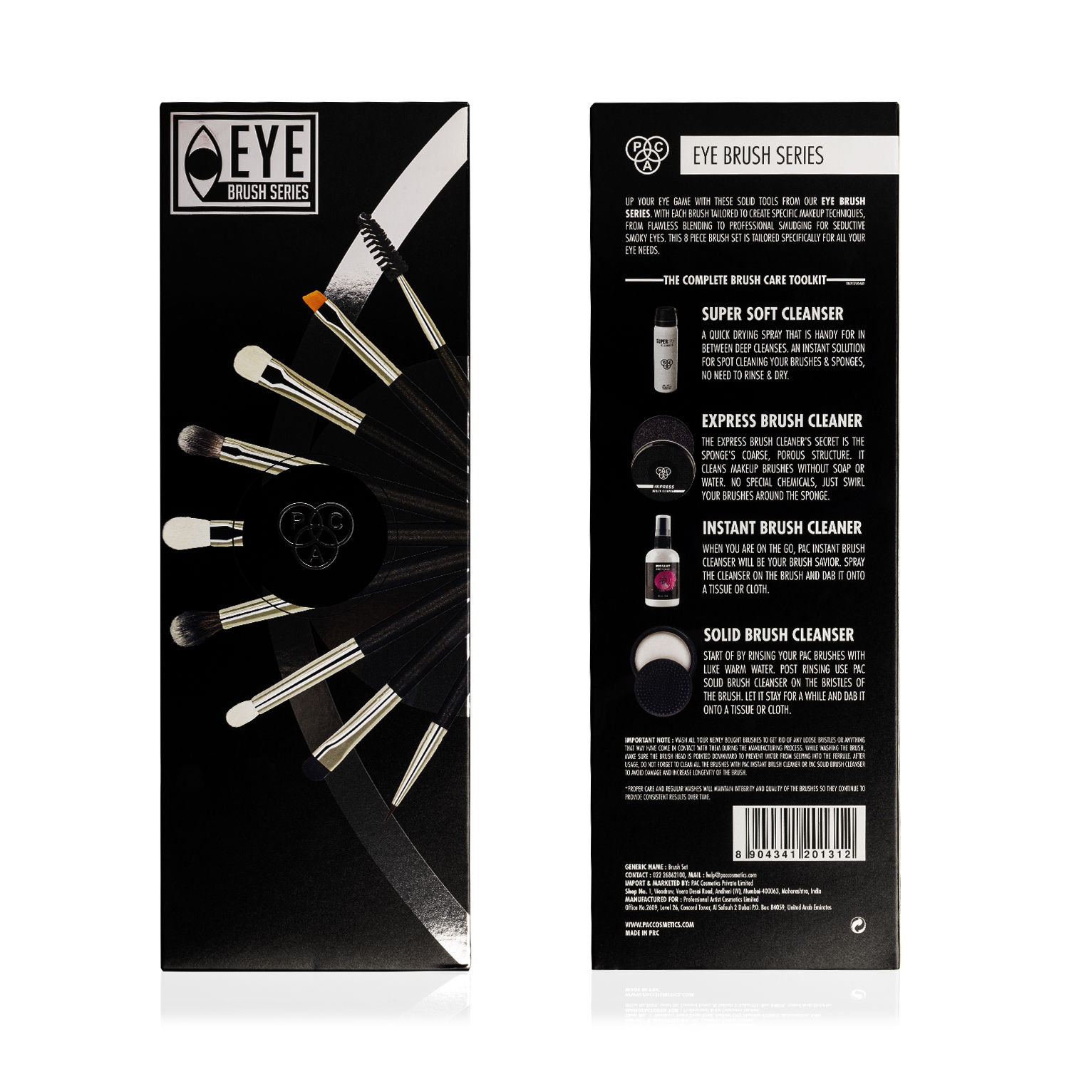 Buy PAC Eye Series Brush Set (8 Brushes) Online