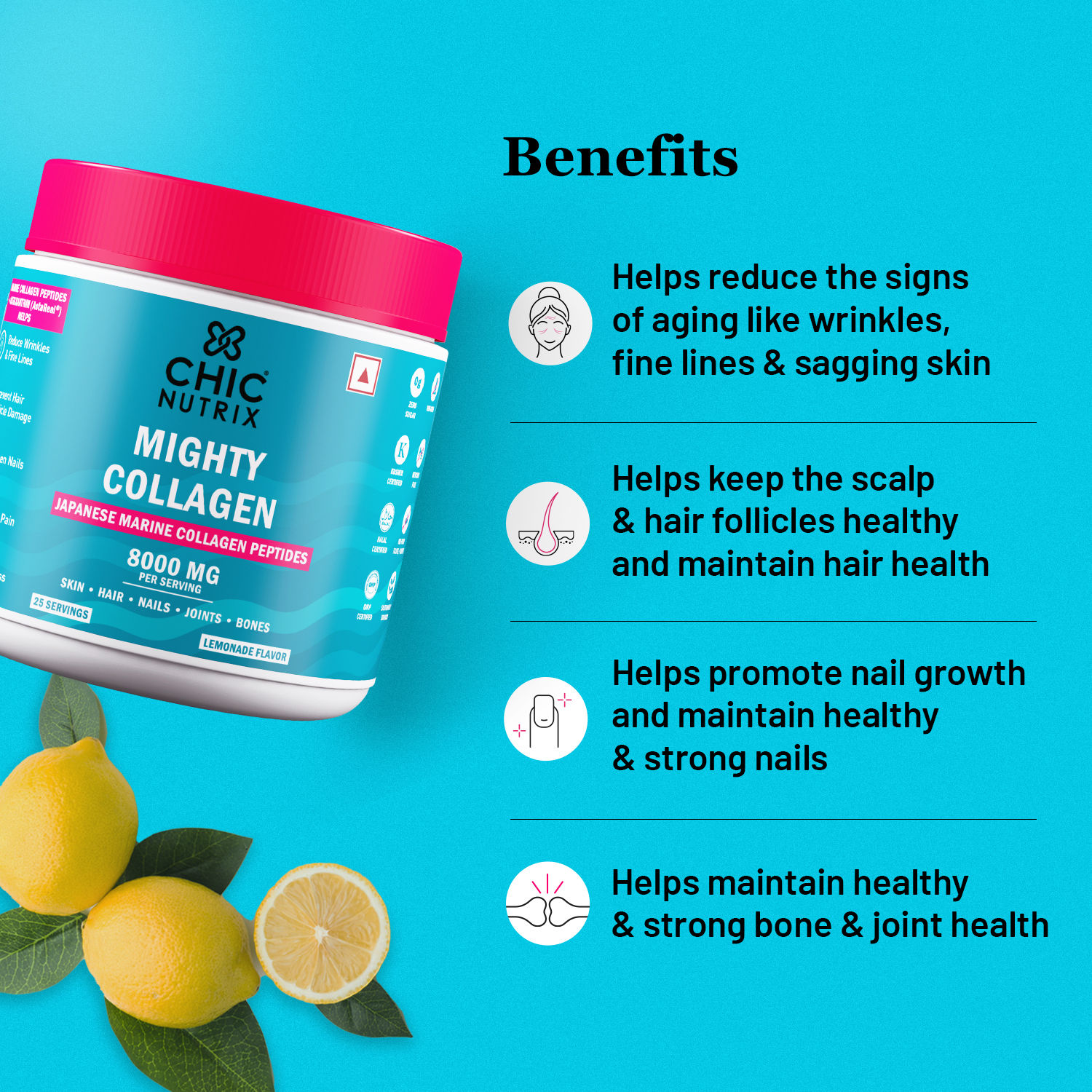 Chicnutrix Mighty Collagen: Buy Chicnutrix Mighty Collagen Online at ...