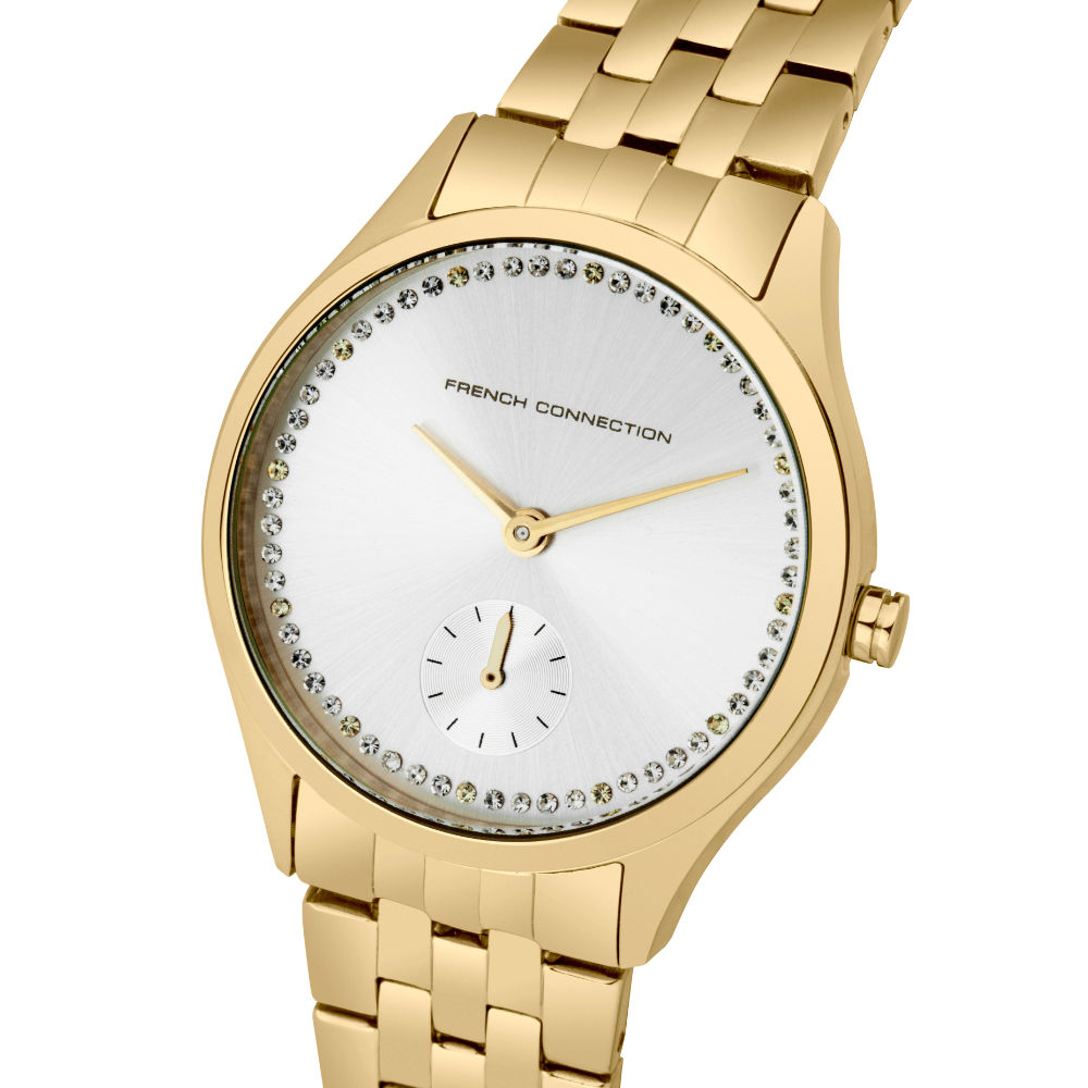 Buy French Connection Women Silver Analogue Watch - FC1272GM Online