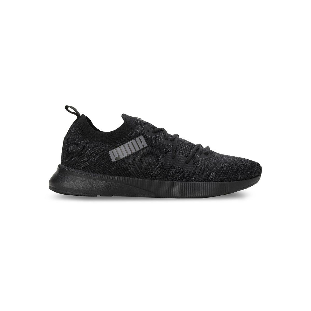 Buy Puma Flyer Runner Engineered Knit Men Black Running Shoes Online