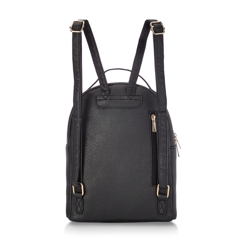 Buy Caprese Rome Medium Black Backpack Online