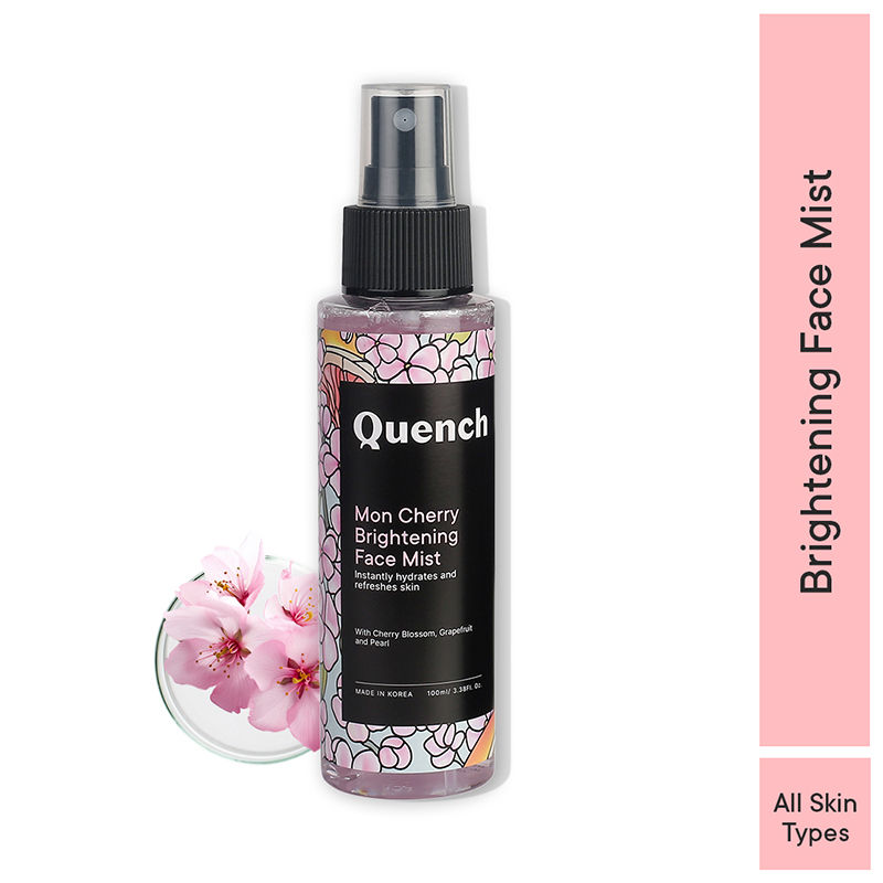 Buy Quench Cherry Blossom Brightening Face Mist With Pearl Extracts For ...