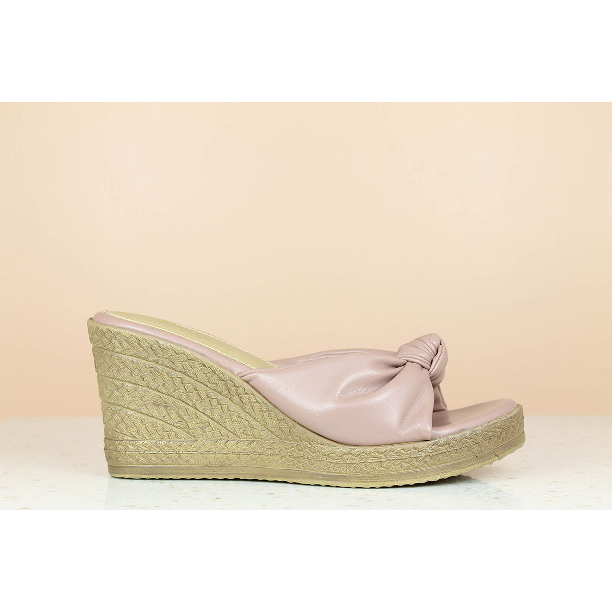 Inc.5 Solid/plain Peach Wedges: Buy Inc.5 Solid/plain Peach Wedges ...