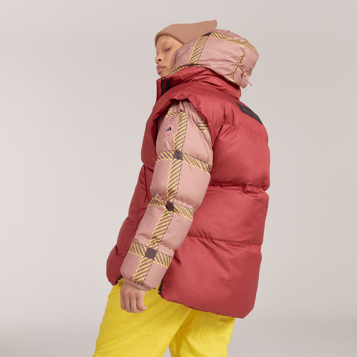 Buy Adidas aSMC Puffa Gile Red Women Gym and Training Jackets Online