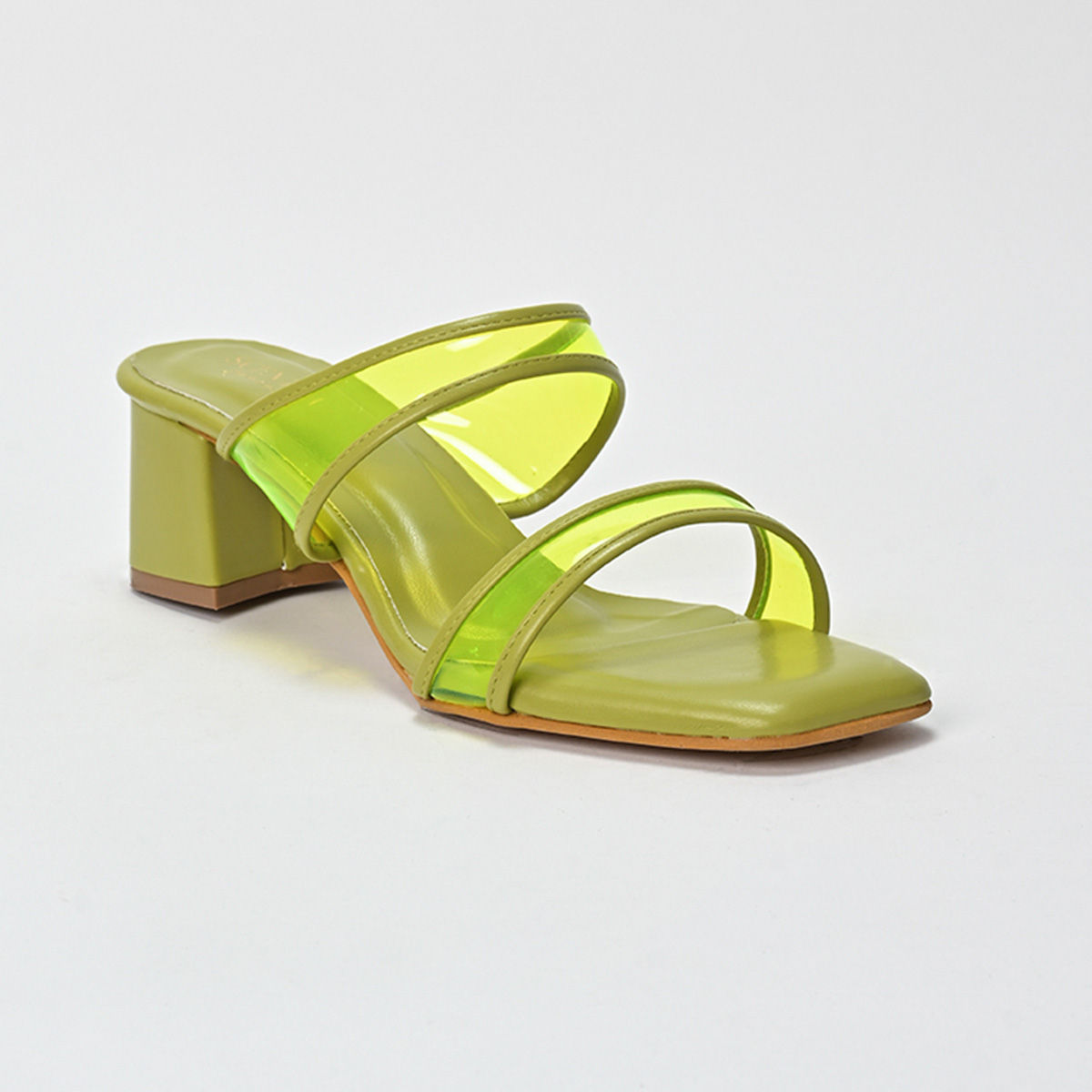 Buy SCENTRA Dania Neon Block Heels Online