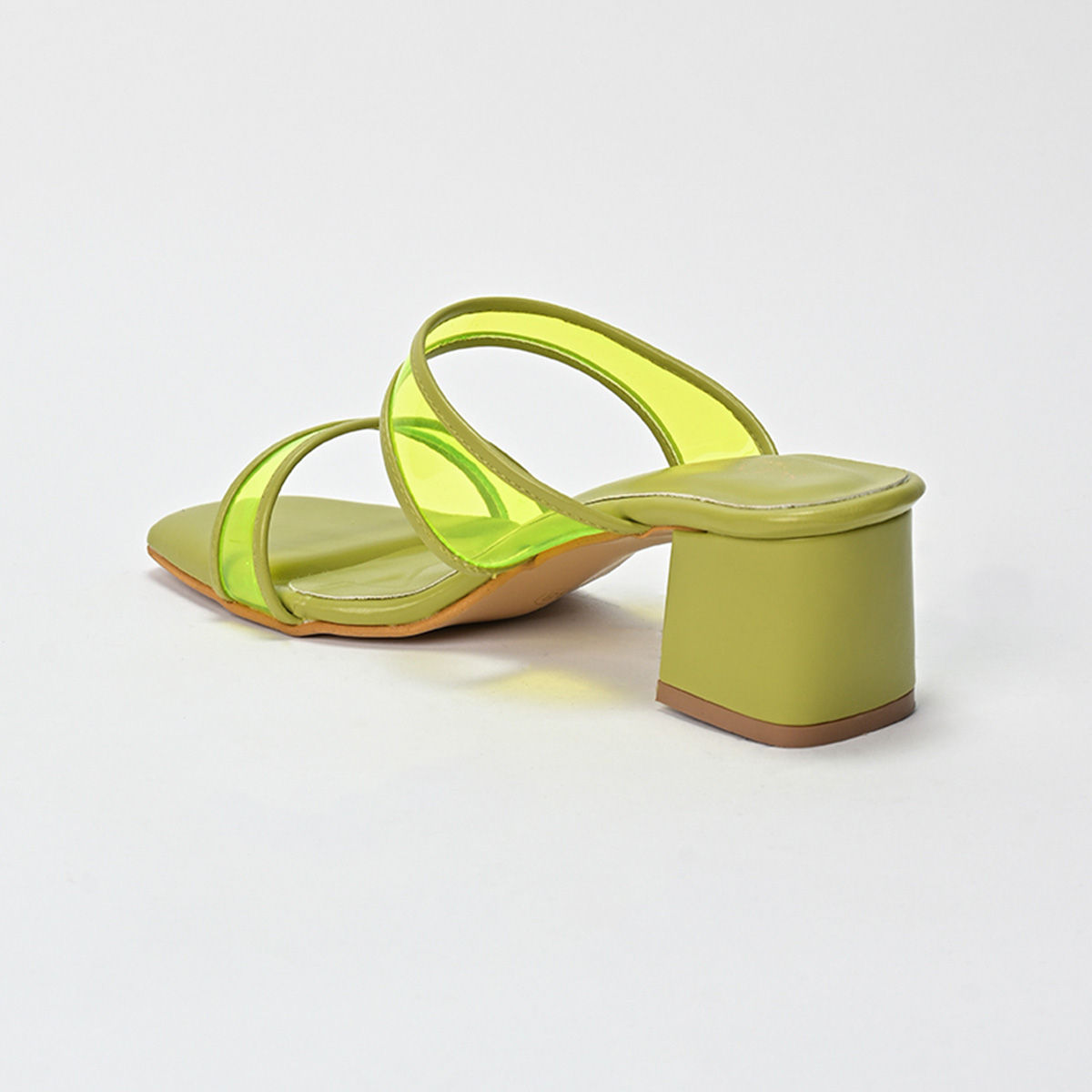 Buy SCENTRA Dania Neon Block Heels Online