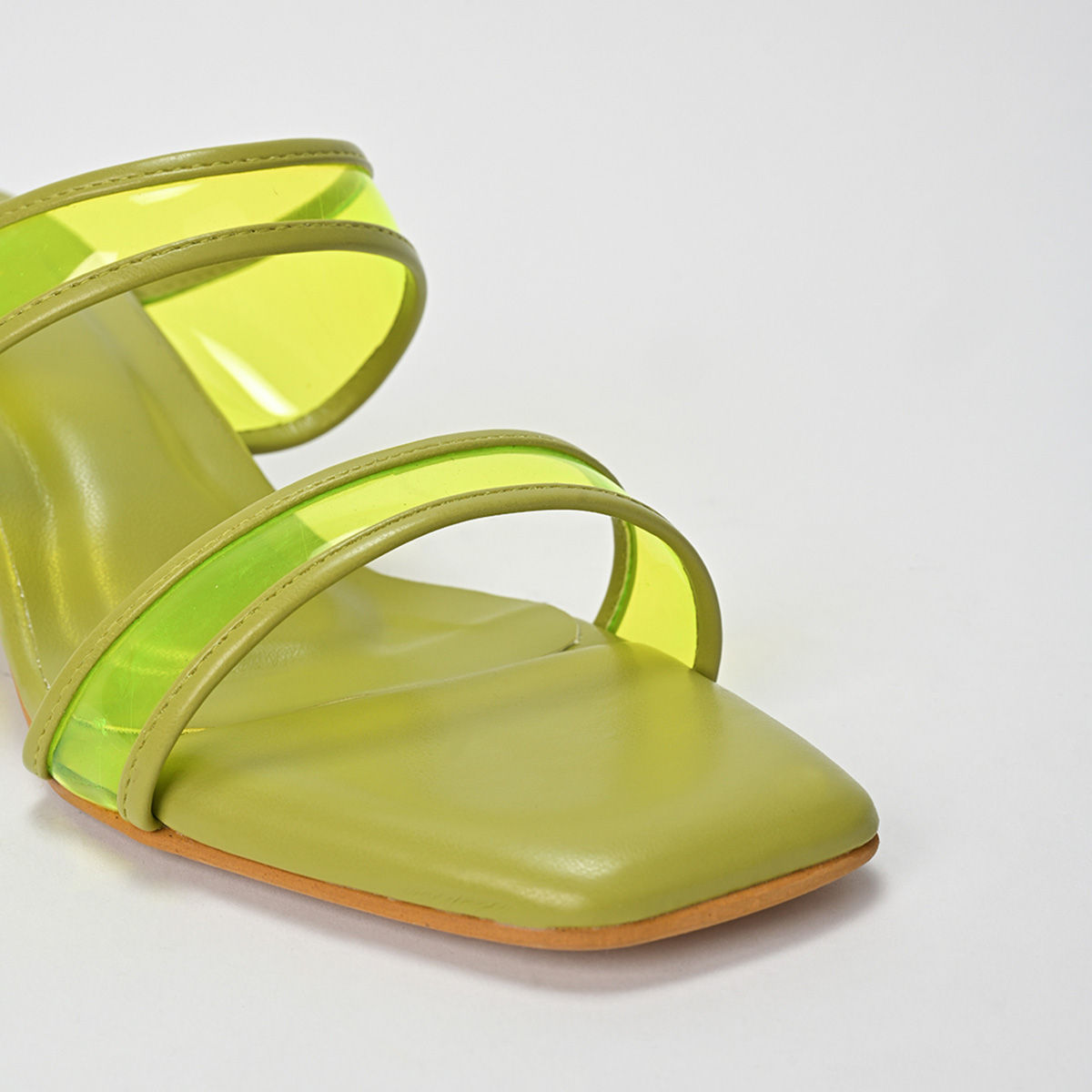 Buy SCENTRA Dania Neon Block Heels Online