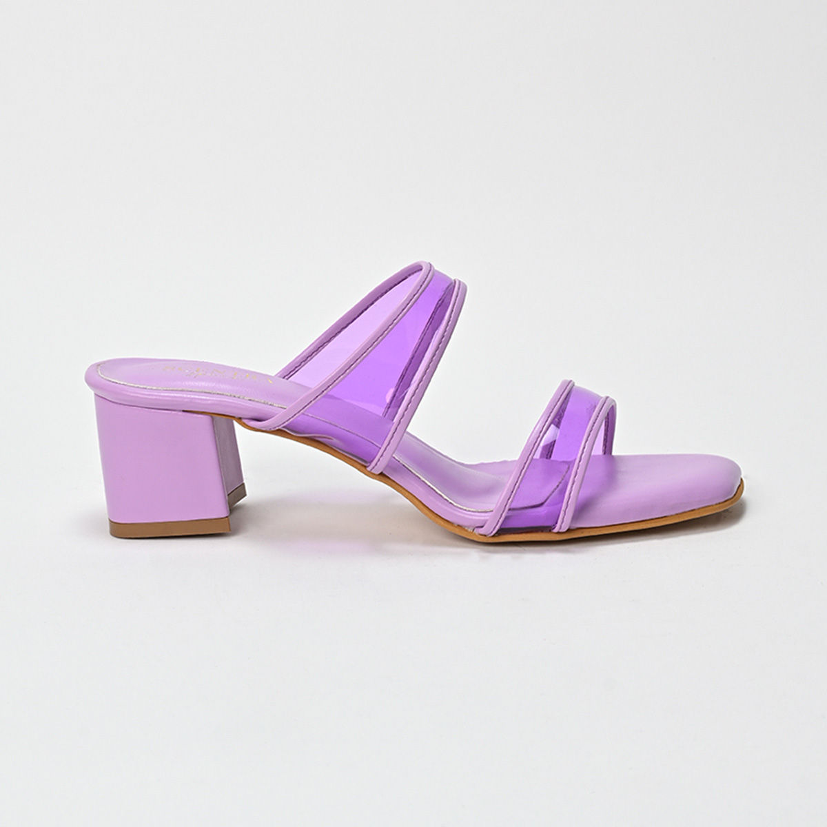 Buy SCENTRA Dania Purple Block Heels Online