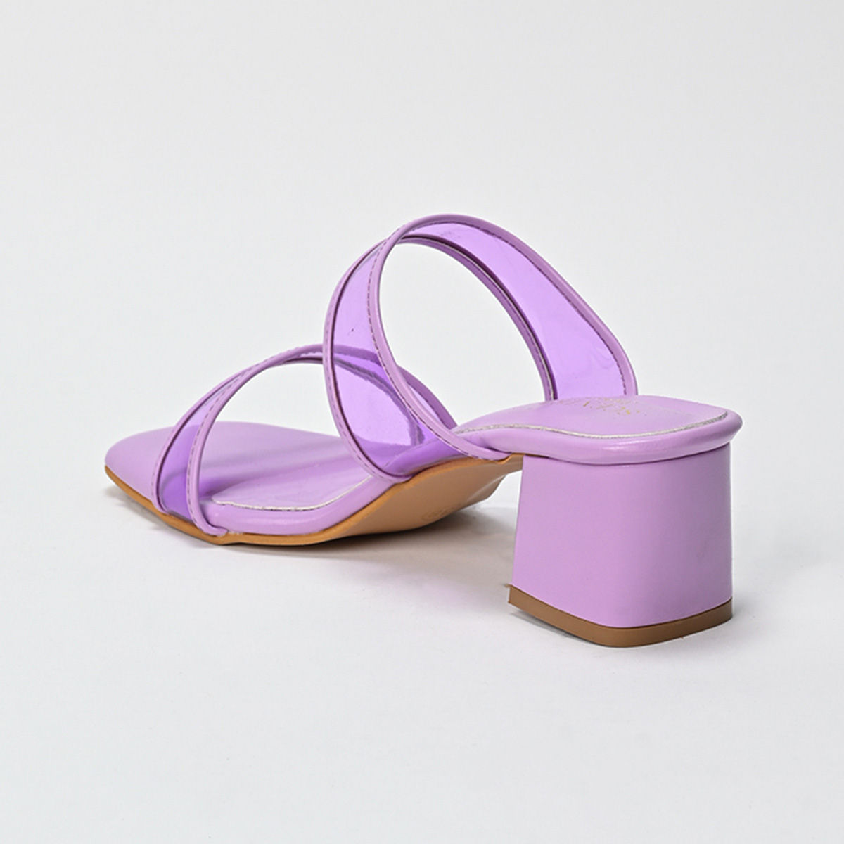 Buy SCENTRA Dania Purple Block Heels Online