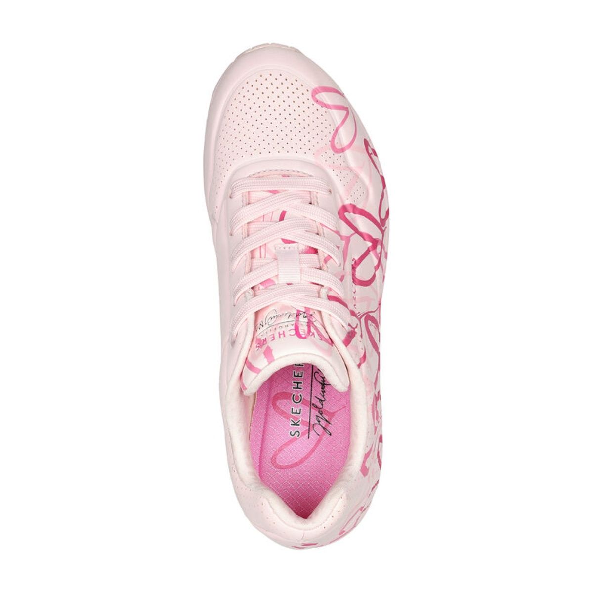 Buy SKECHERS UNO - SPREAD THE LOVE Pink Sneakers Online