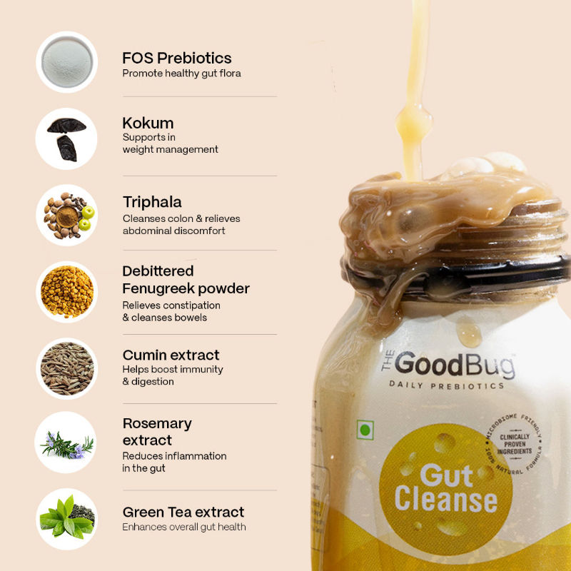 Buy The Good Bug Daily Prebiotic Gut Cleanse Detox Shots Online