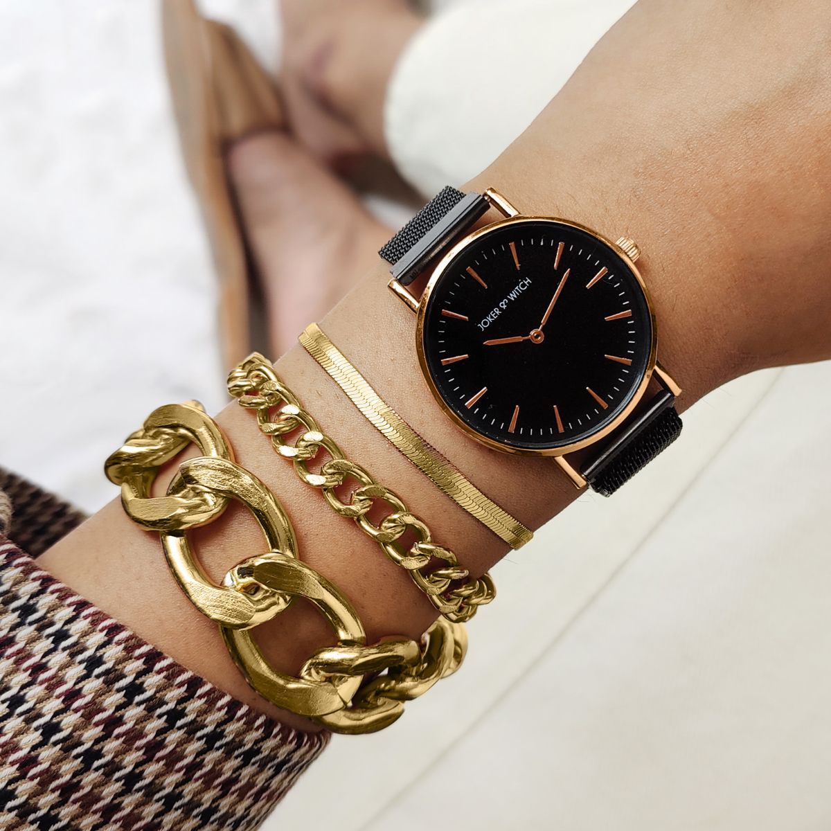 Buy Joker & Witch Zhuri Watch Bracelet Stack For Women Online