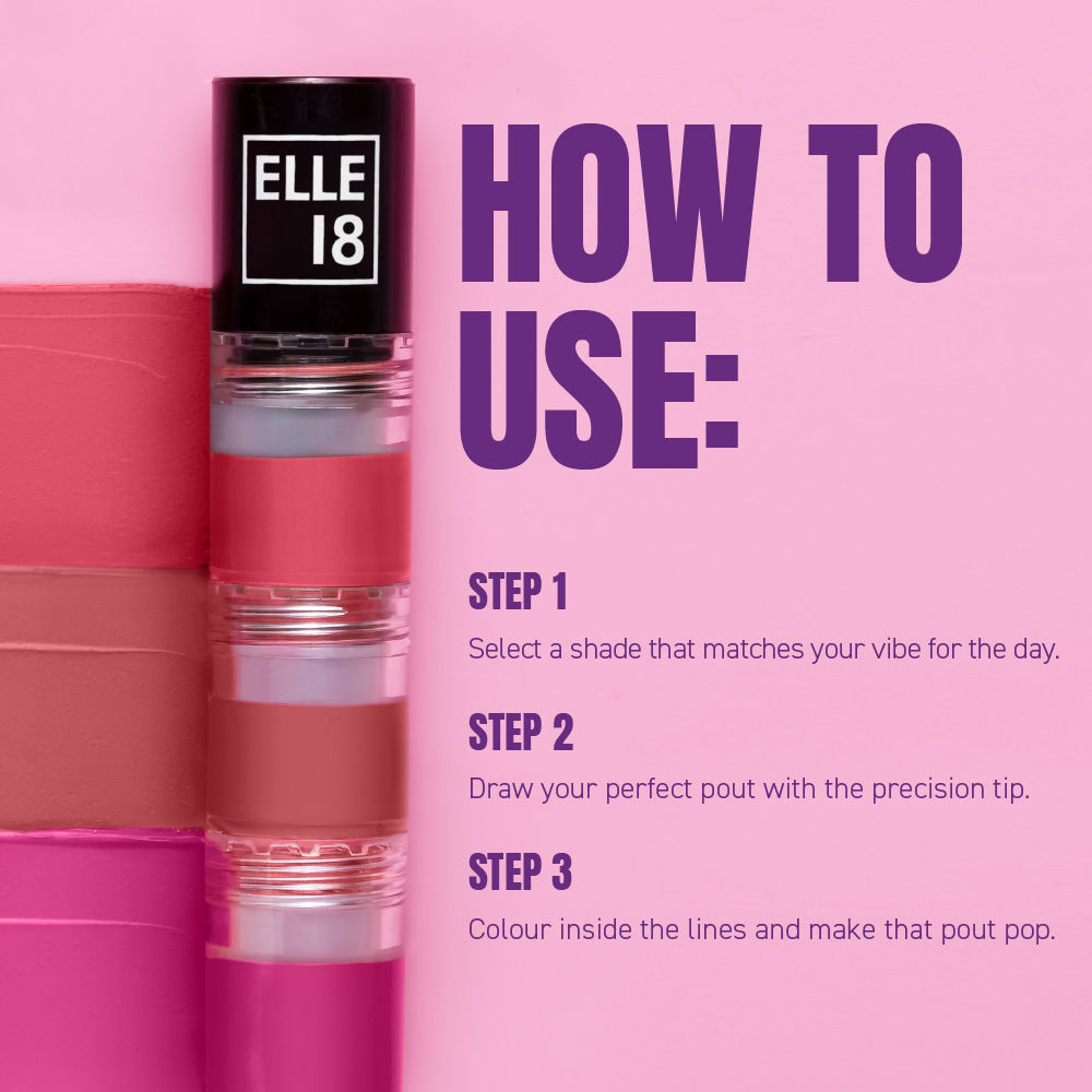 Buy Elle 18 Lit Lip Stack Liquid Lipstick Online