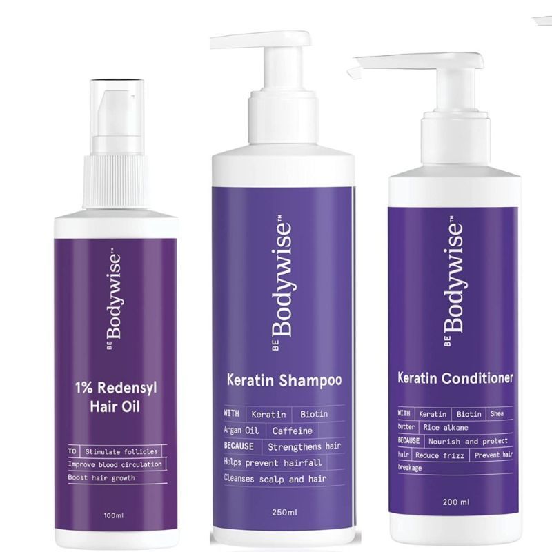 Be Bodywise Advance Hair Care Kit (Advanced Hair Oil + AHS Shampoo ...