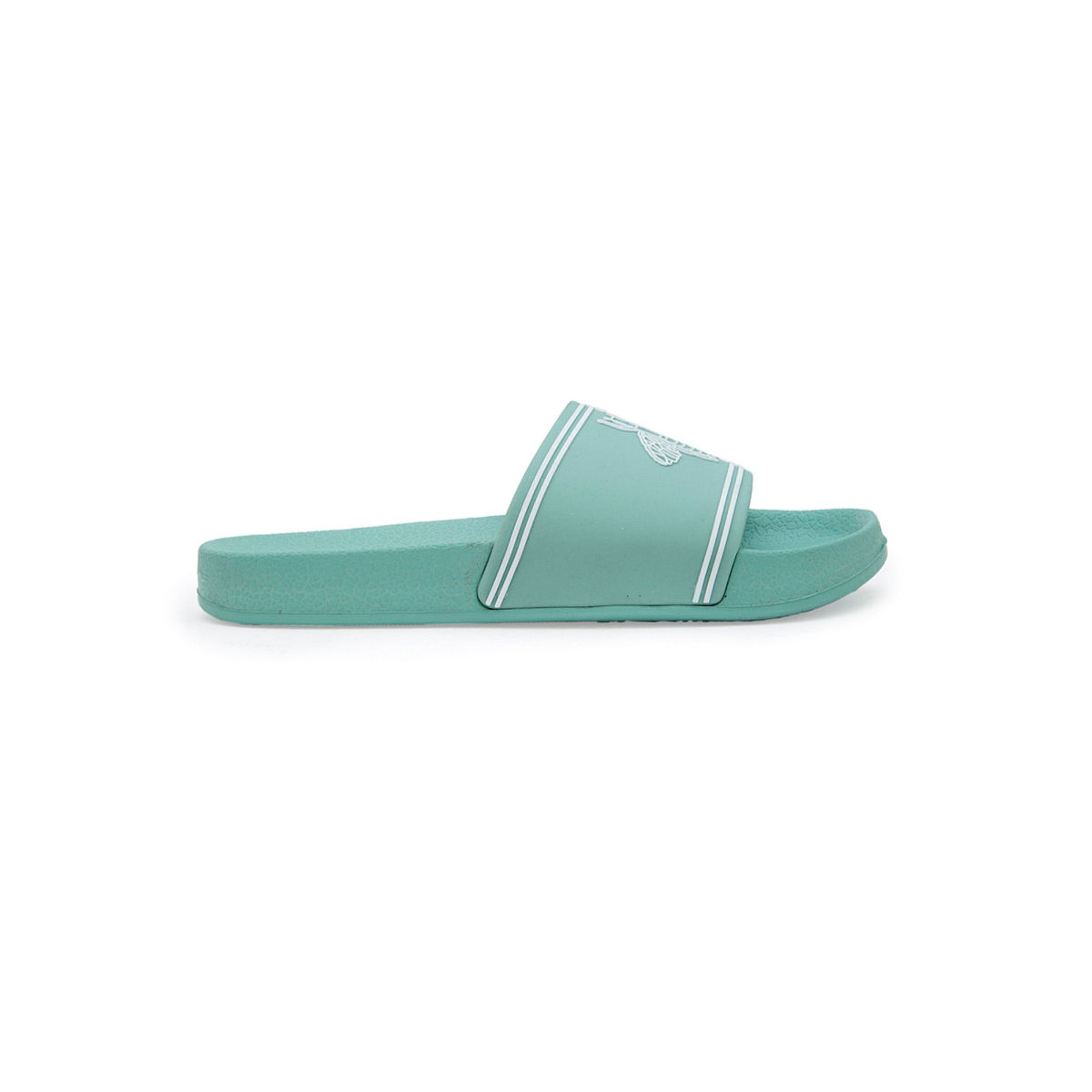 Buy Red Tape Solid Green Sliders Online