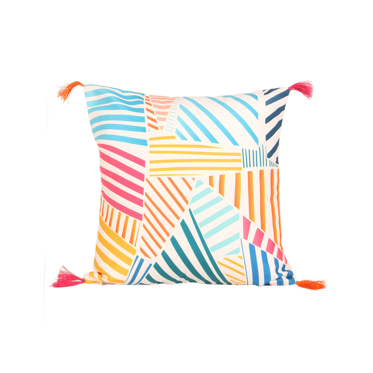Buy Sivya by Home Printed Typography Square Reversible Cushion Cover ...