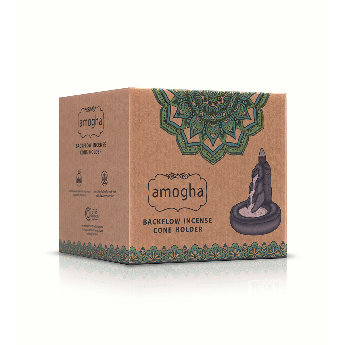 Amogha Bamboo Backflow Incense Cone Holder: Buy Amogha Bamboo Backflow ...