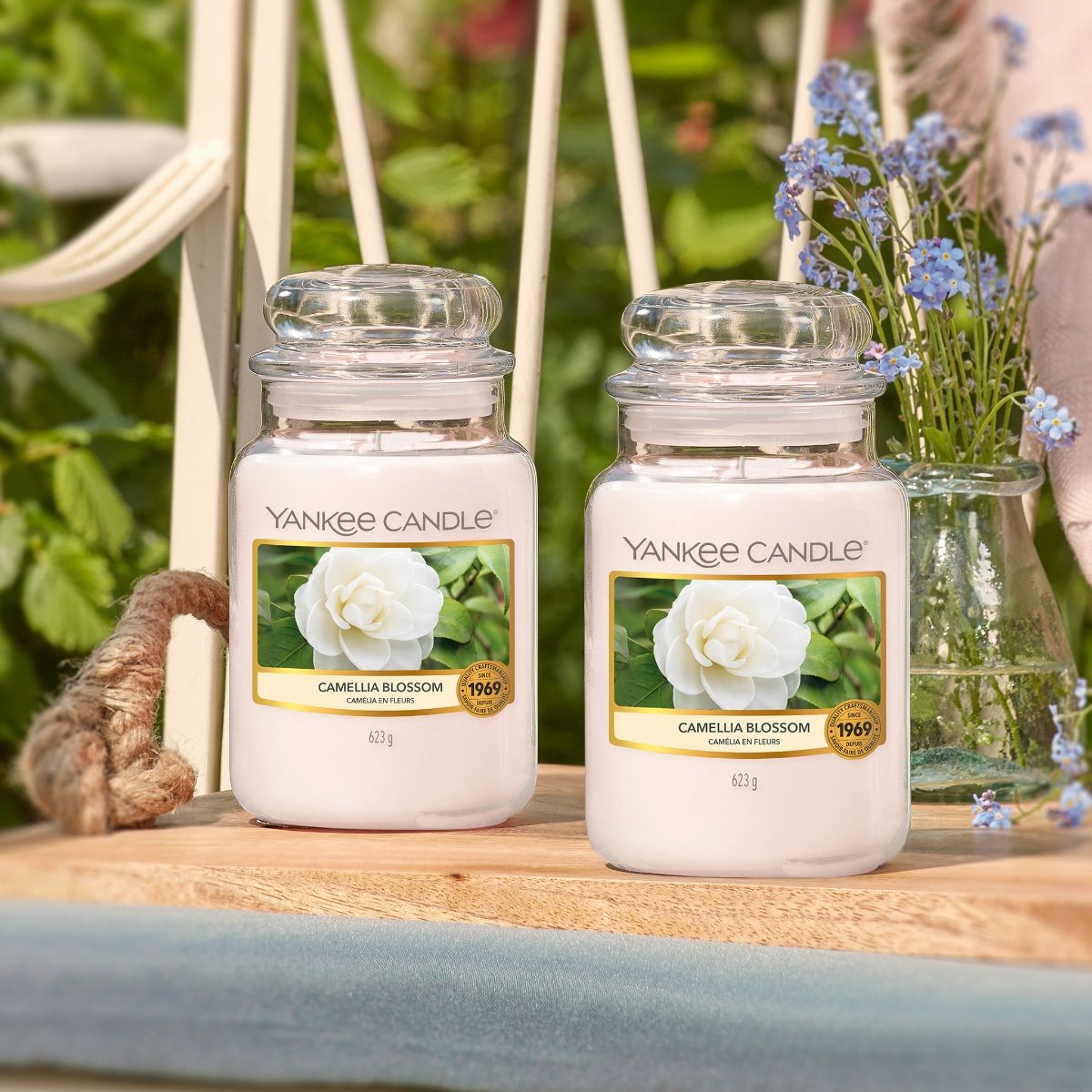 Buy Yankee Candle Original Large Jar Scented Candle - Camellia Blossom ...