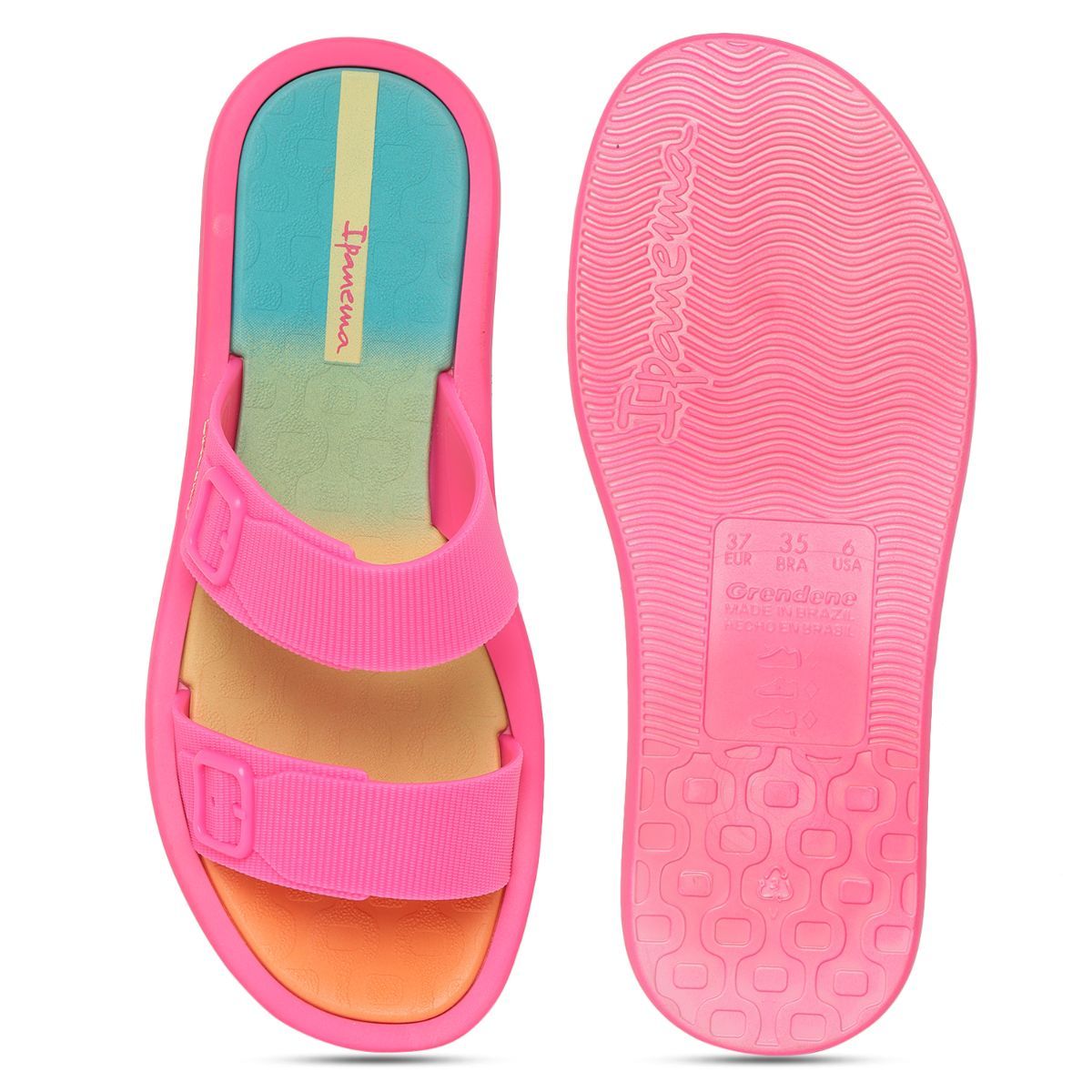Ipanema Nuvea Slide Printed Pink Sliders: Buy Ipanema Nuvea Slide ...