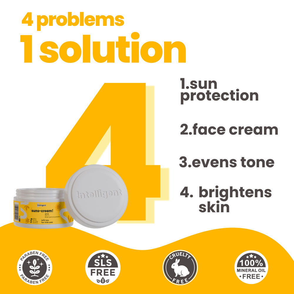 Buy Tuco Kids Face Cream + Sunscreen SPF 50 UVA/UVB PA++++ Benzophenone ...