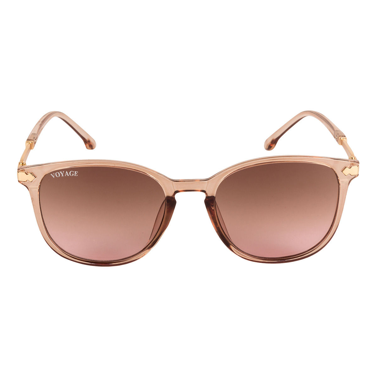 Voyage Brown & Pink Wayfarer Sunglasses-A3046MG3181: Buy Voyage Brown ...