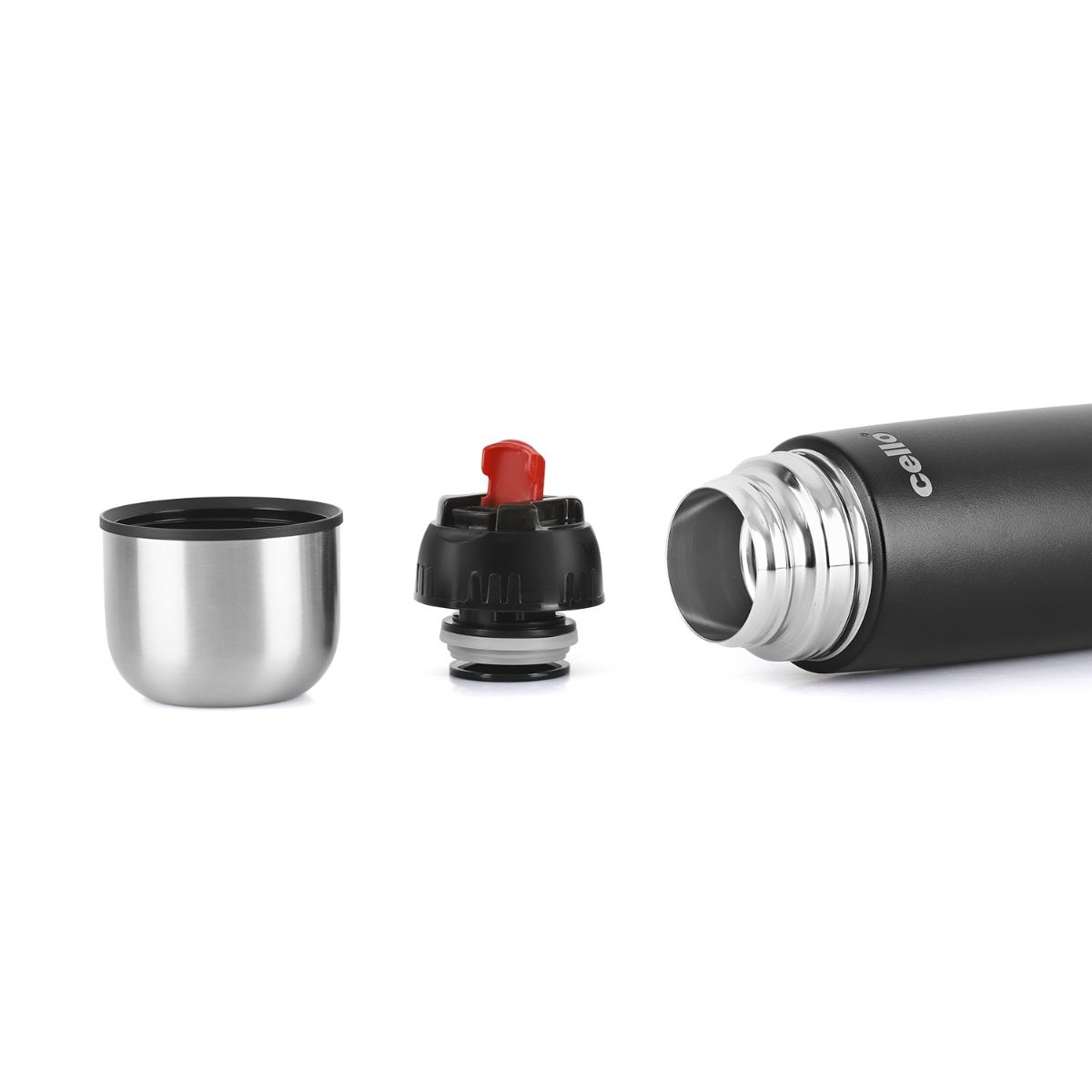 CELLO Duro Flip Double Walled Water Bottle With Durable Dtp Coating And ...