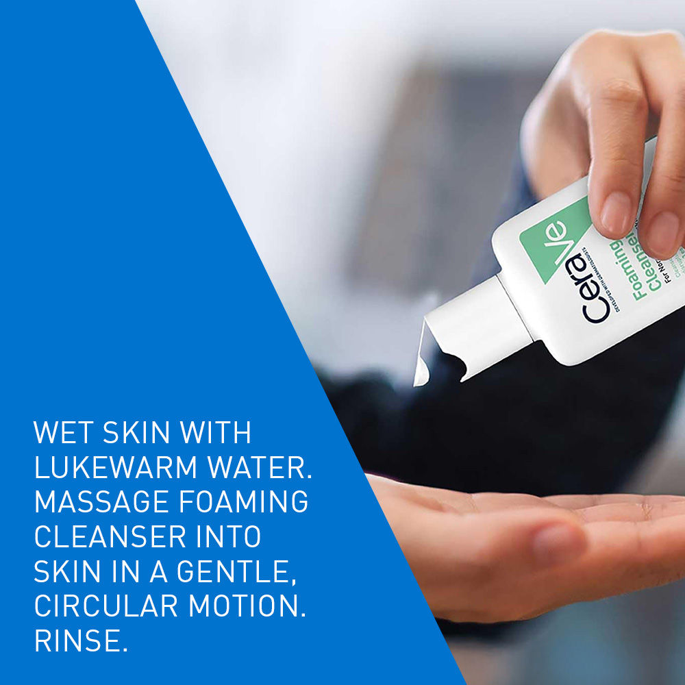 Buy CeraVe Foaming Cleanser Face Wash For Oily Skin with Ceramides ...