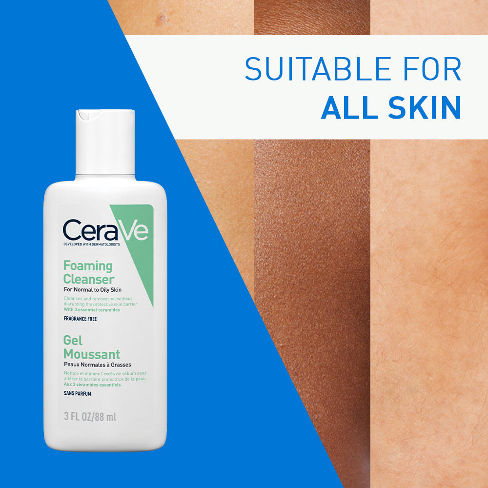 Buy CeraVe Foaming Cleanser Face Wash For Oily Skin with Ceramides ...