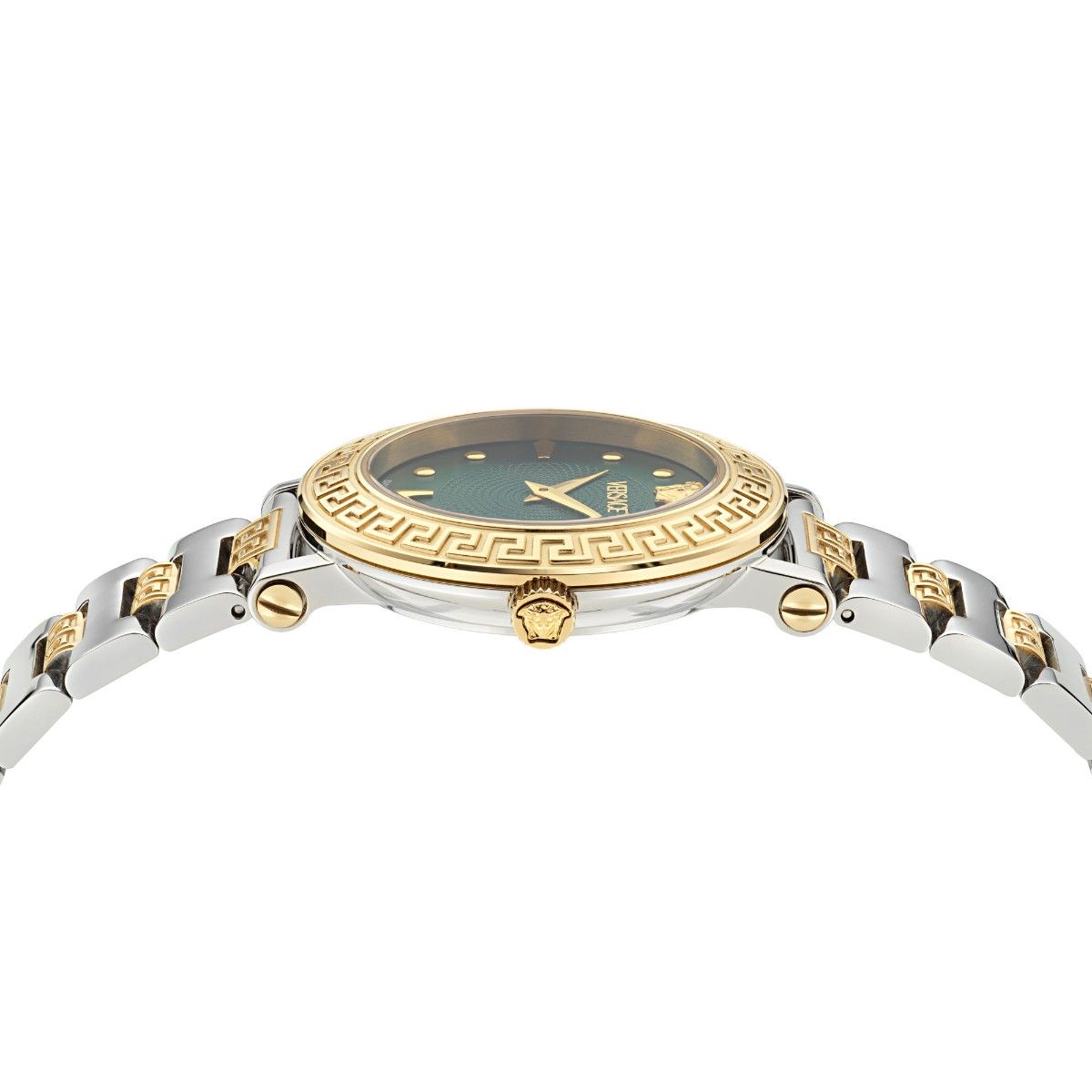 Buy Versace Women Greca Sphere Green Round Dial Analog Watch ...