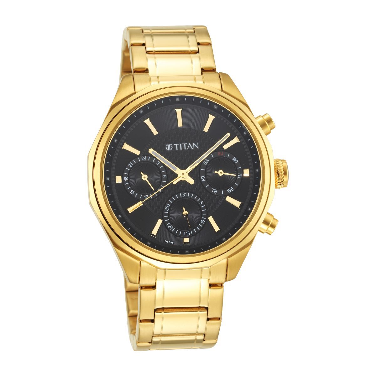 Buy Titan Regalia Opulent 1829YM01 Black Dial Analog watch for Men ...