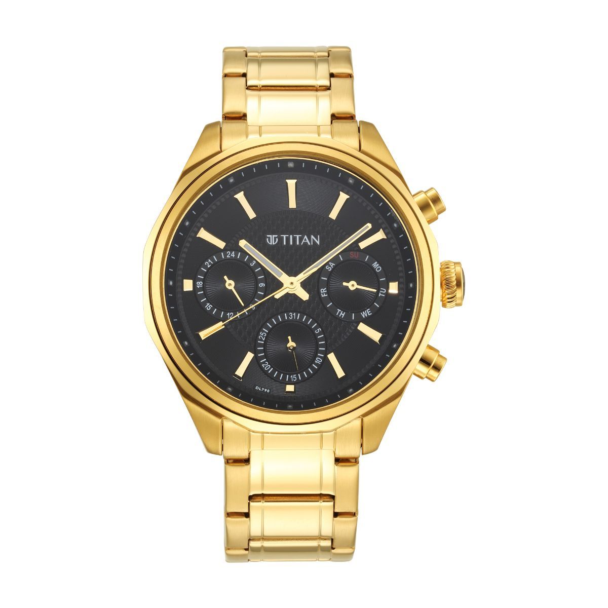 Buy Titan Regalia Opulent 1829YM01 Black Dial Analog watch for Men ...