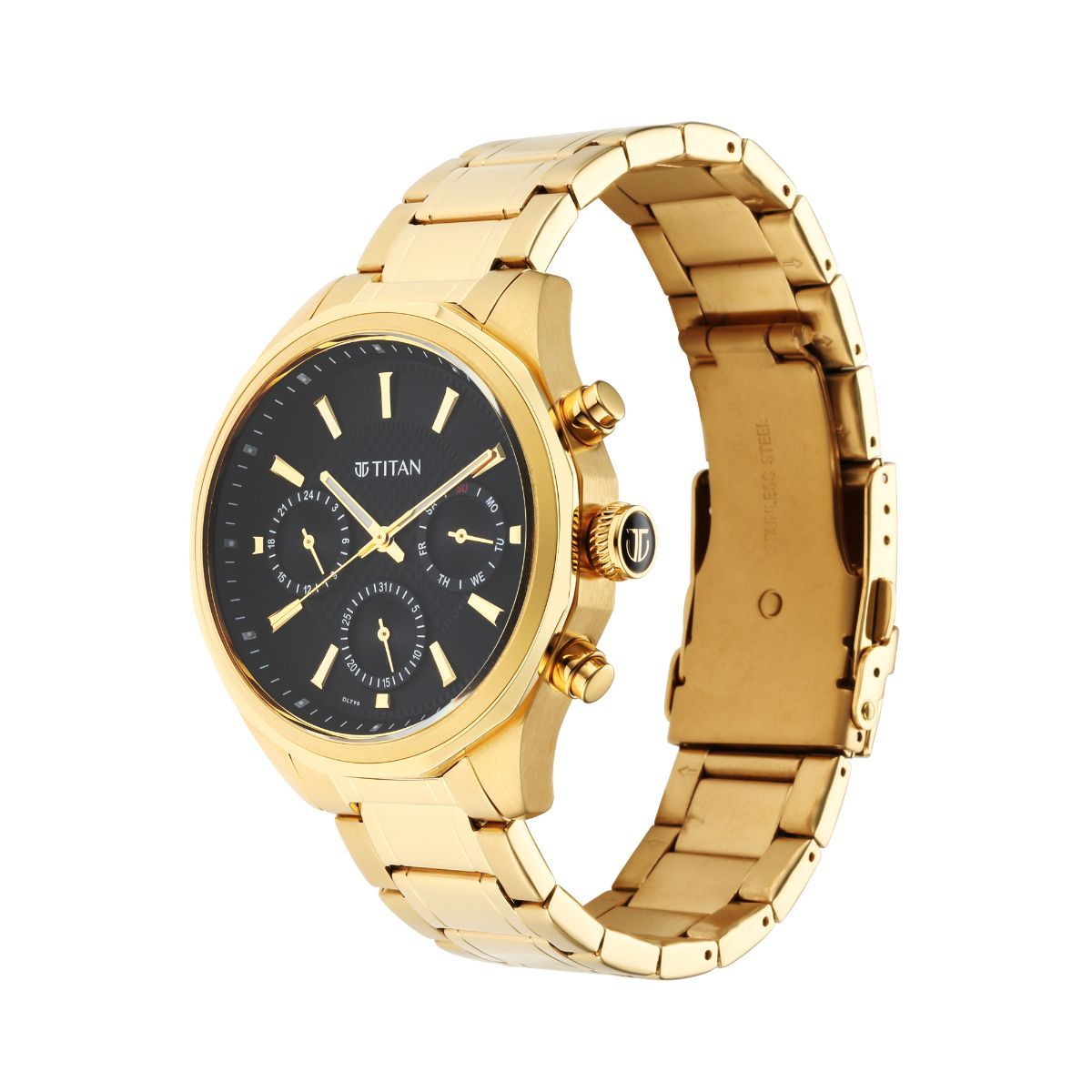 Buy Titan Regalia Opulent 1829YM01 Black Dial Analog watch for Men ...