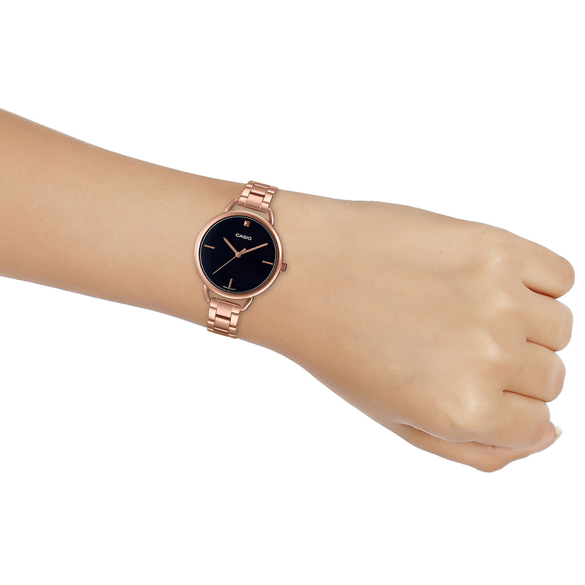 Buy Casio A1813 Enticer Ladies ( LTP-E415PG-1CDF ) Analog Watch - For Women Online