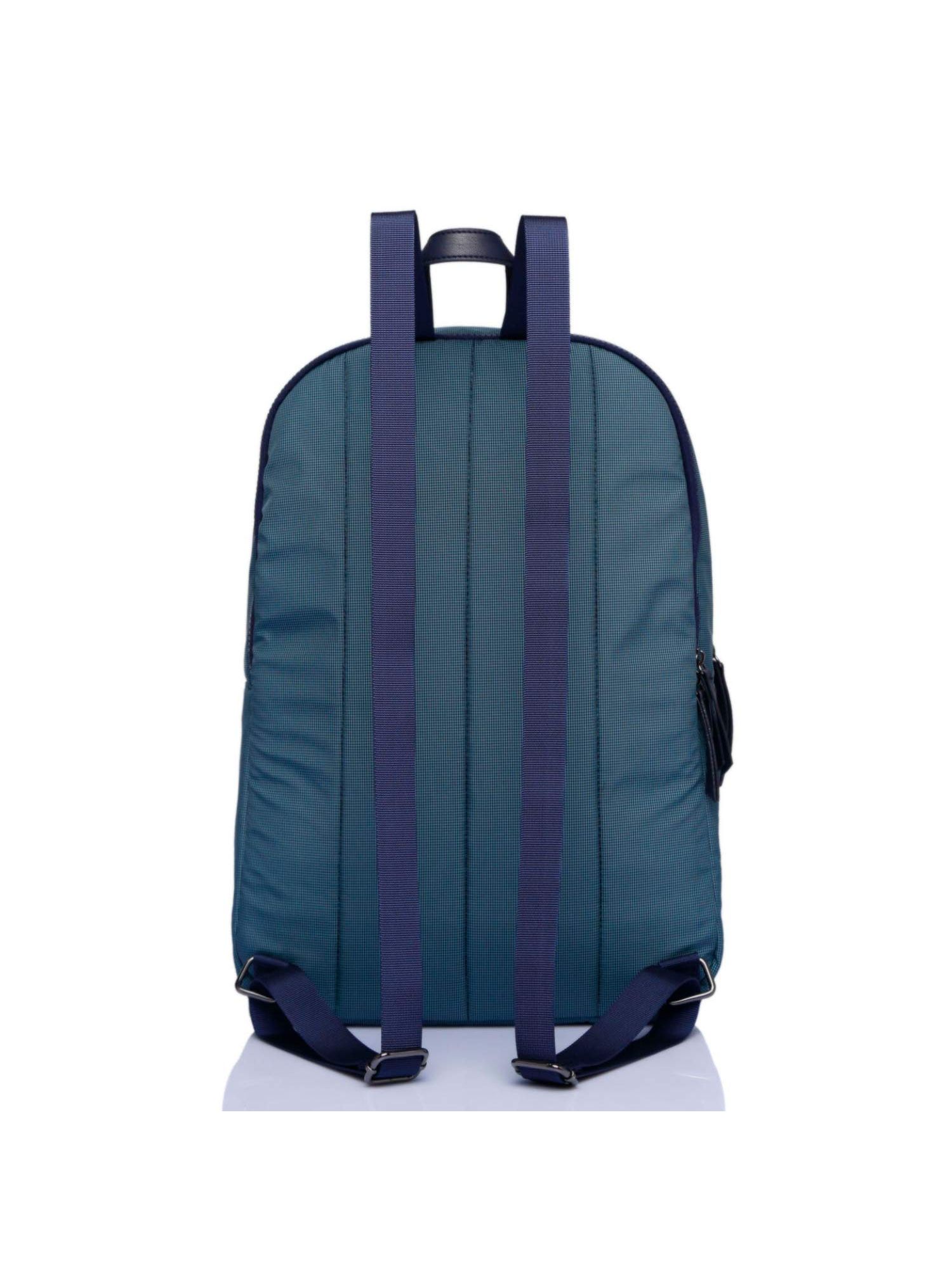 Buy Caprese Olly Large Teal Blue Backpack Online