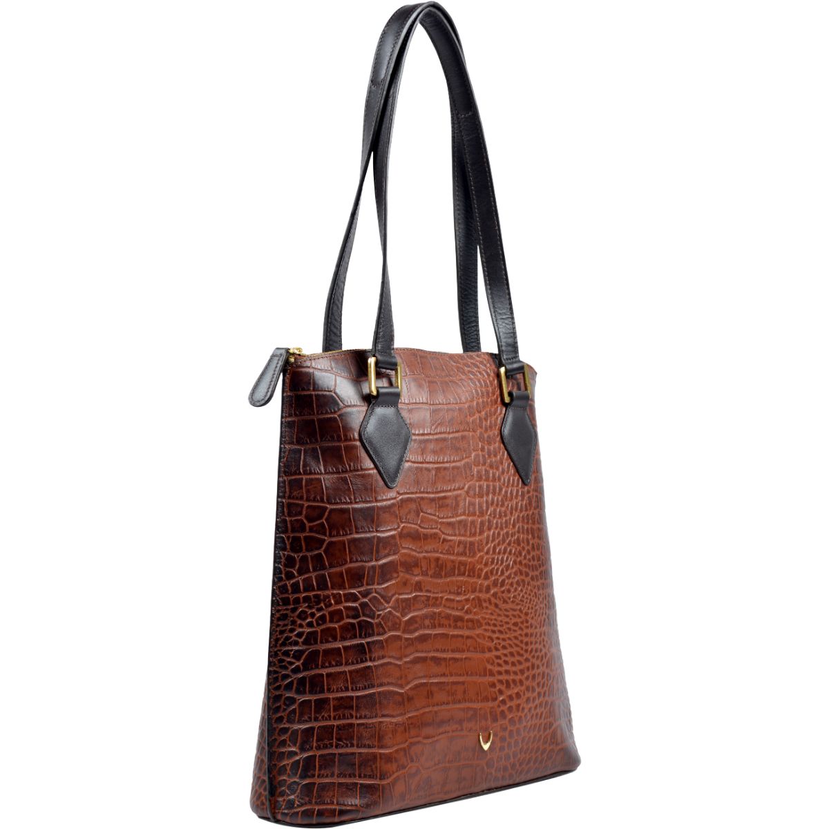 Buy Hidesign Brown Solid Tote Bags Online