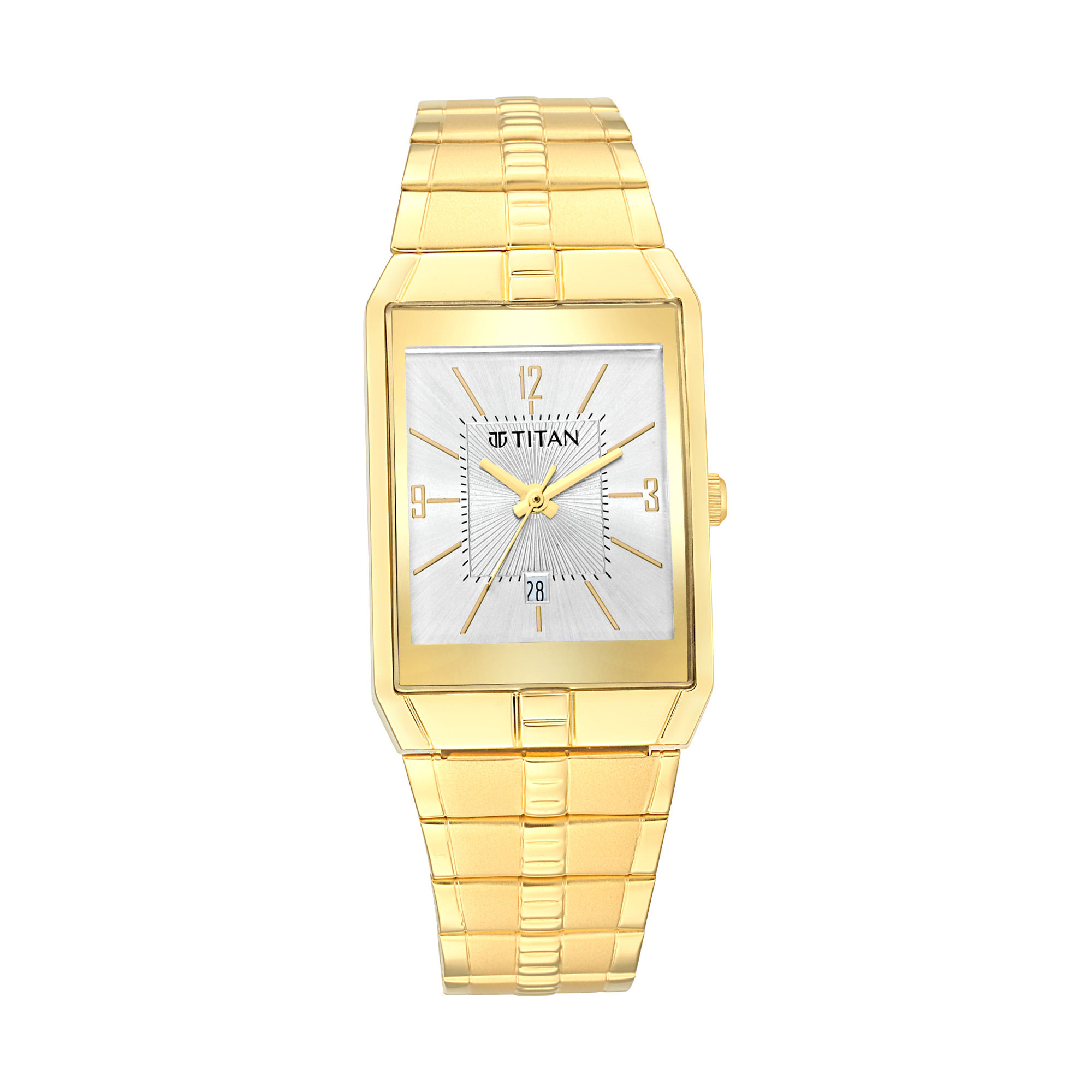 Buy Titan Gents Karishma 9151Ym06 White Dial Analog Watch For Men Online