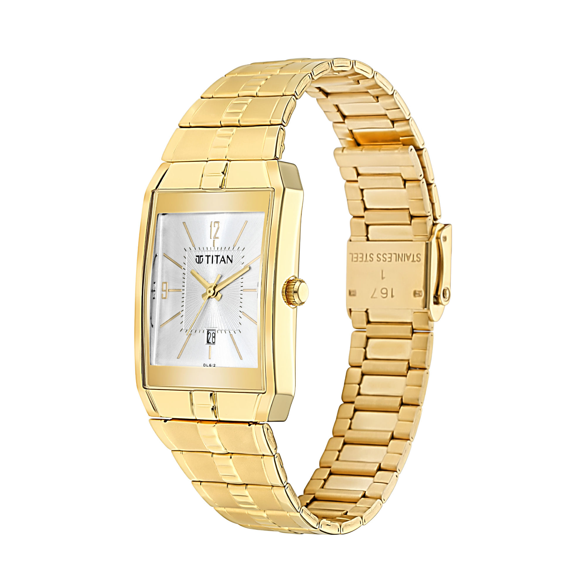 Buy Titan Gents Karishma 9151Ym06 White Dial Analog Watch For Men Online