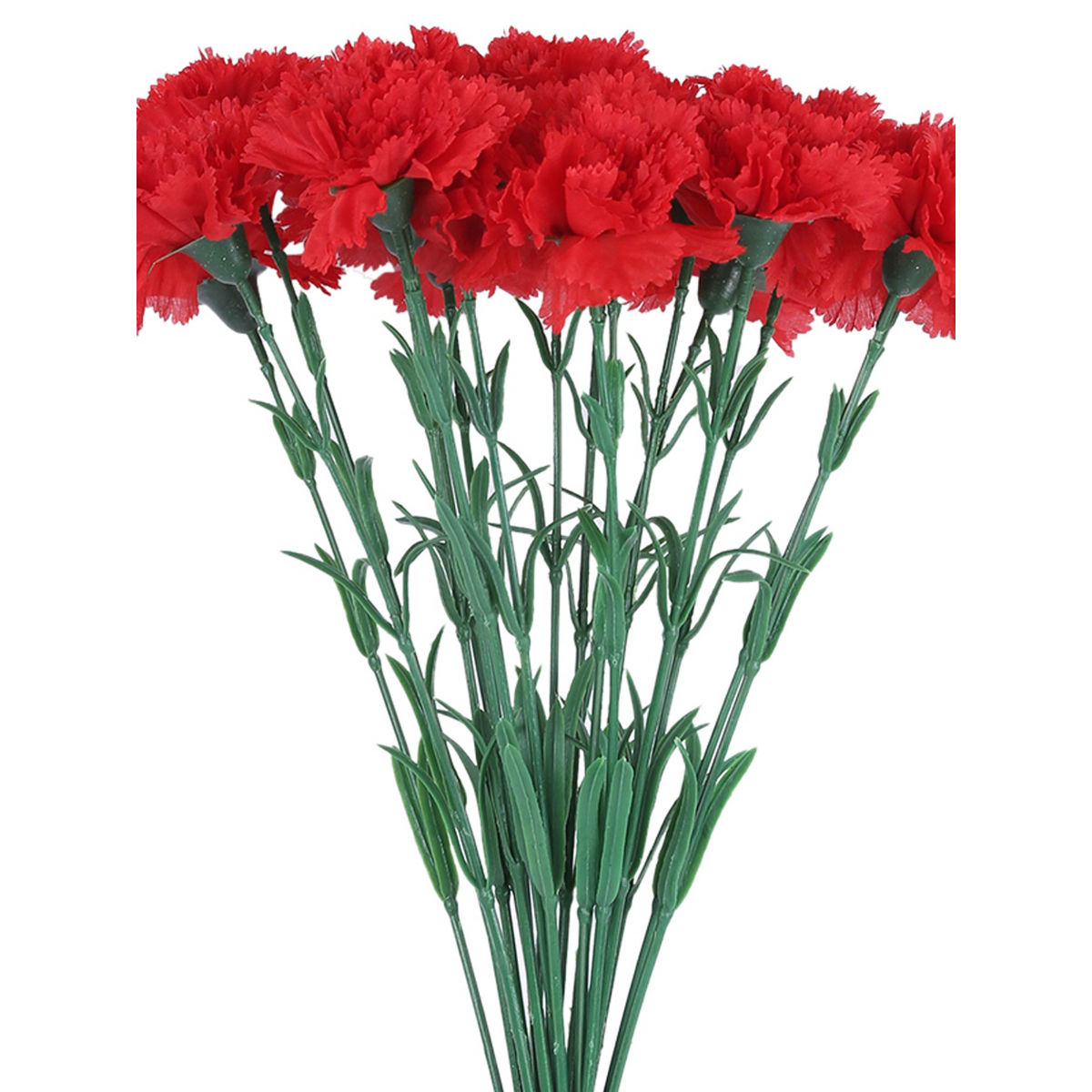 Fourwalls Artificial Single Carnation Flower Sticks for Home Decor (45 ...