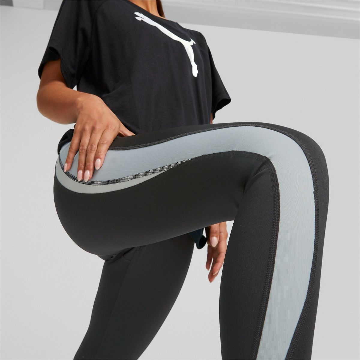 Buy Puma Evostripe Women Black Tights Online