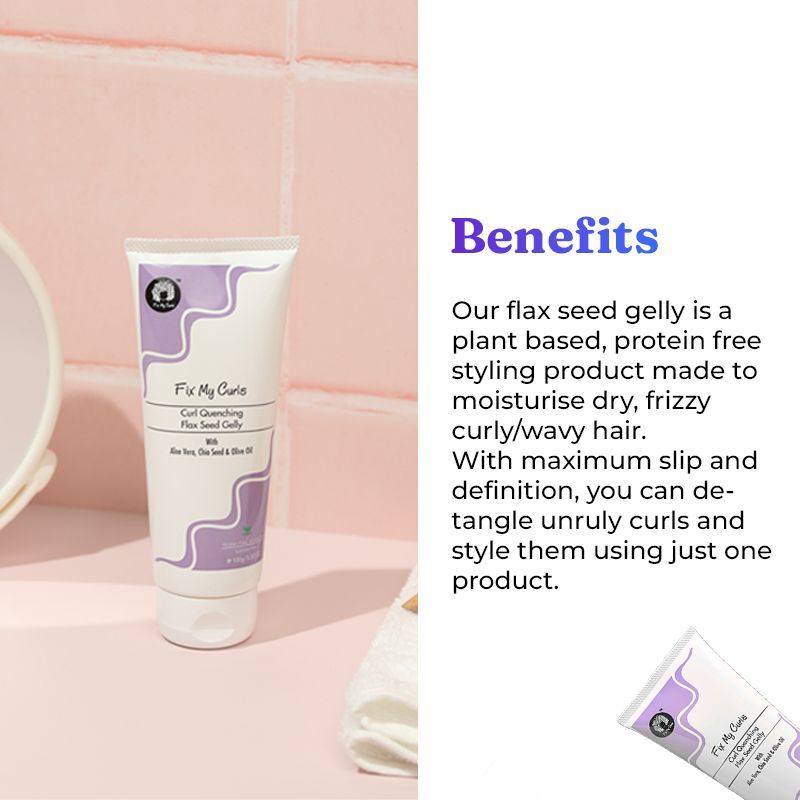 Fix My Curls Curl Quenching Flax Seed Gelly: Buy Fix My Curls Curl ...