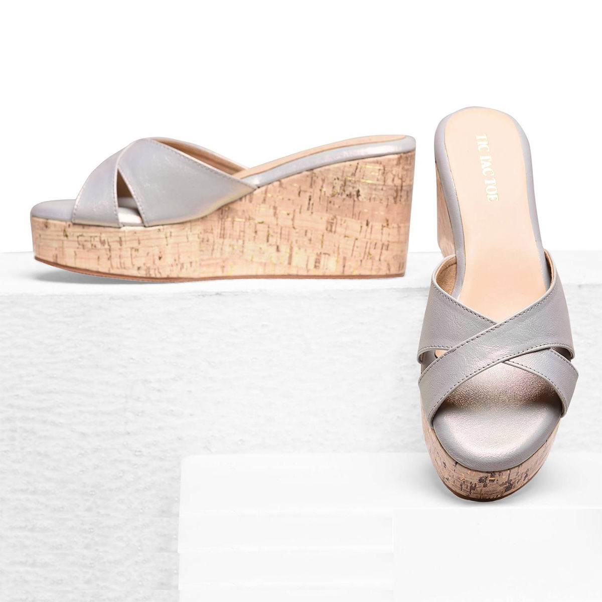 Tic Tac Toe Grey Rainbow Cross Wedges: Buy Tic Tac Toe Grey Rainbow ...