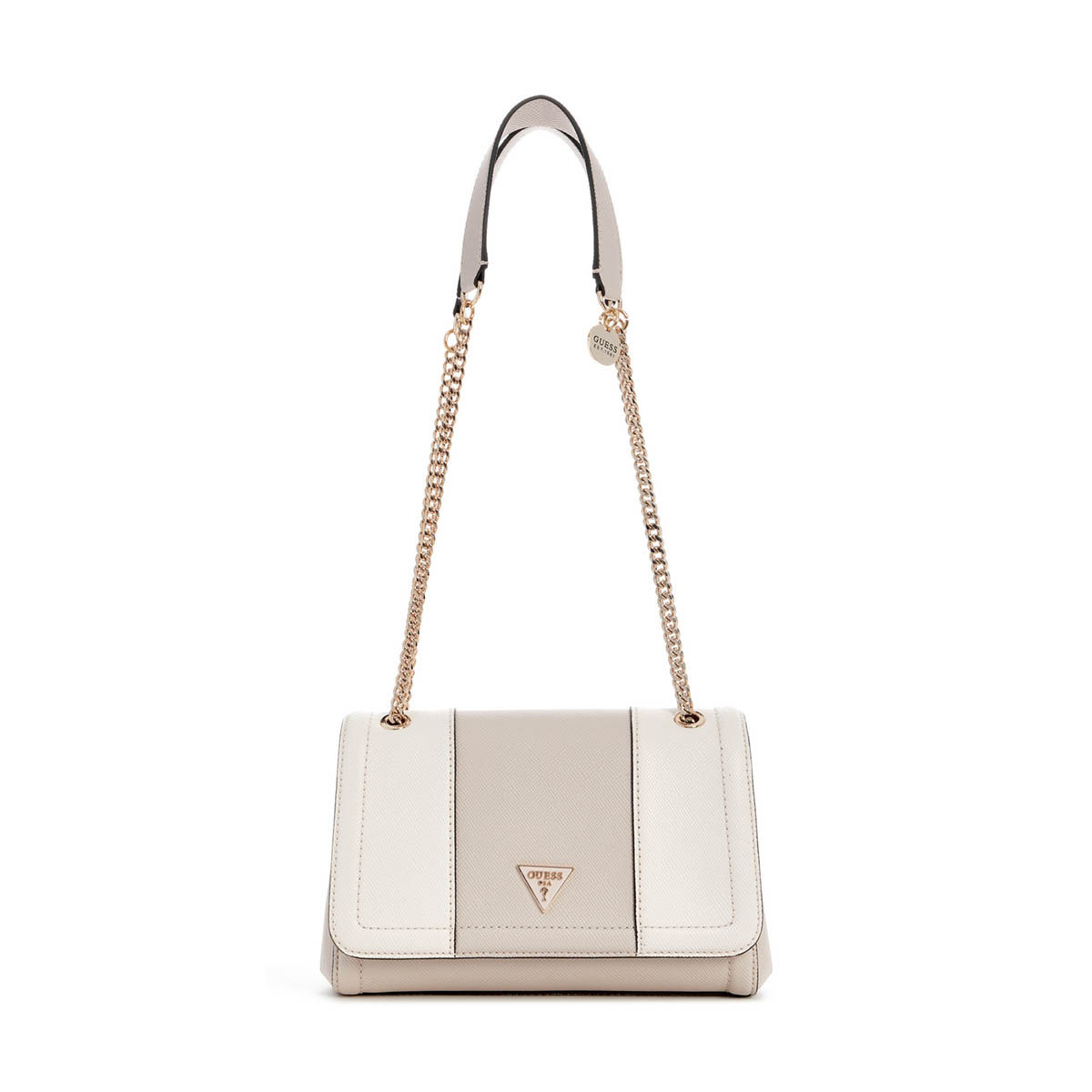 Buy Guess Taupe Colorblock Noelle Convertible Crossbody Bag Online