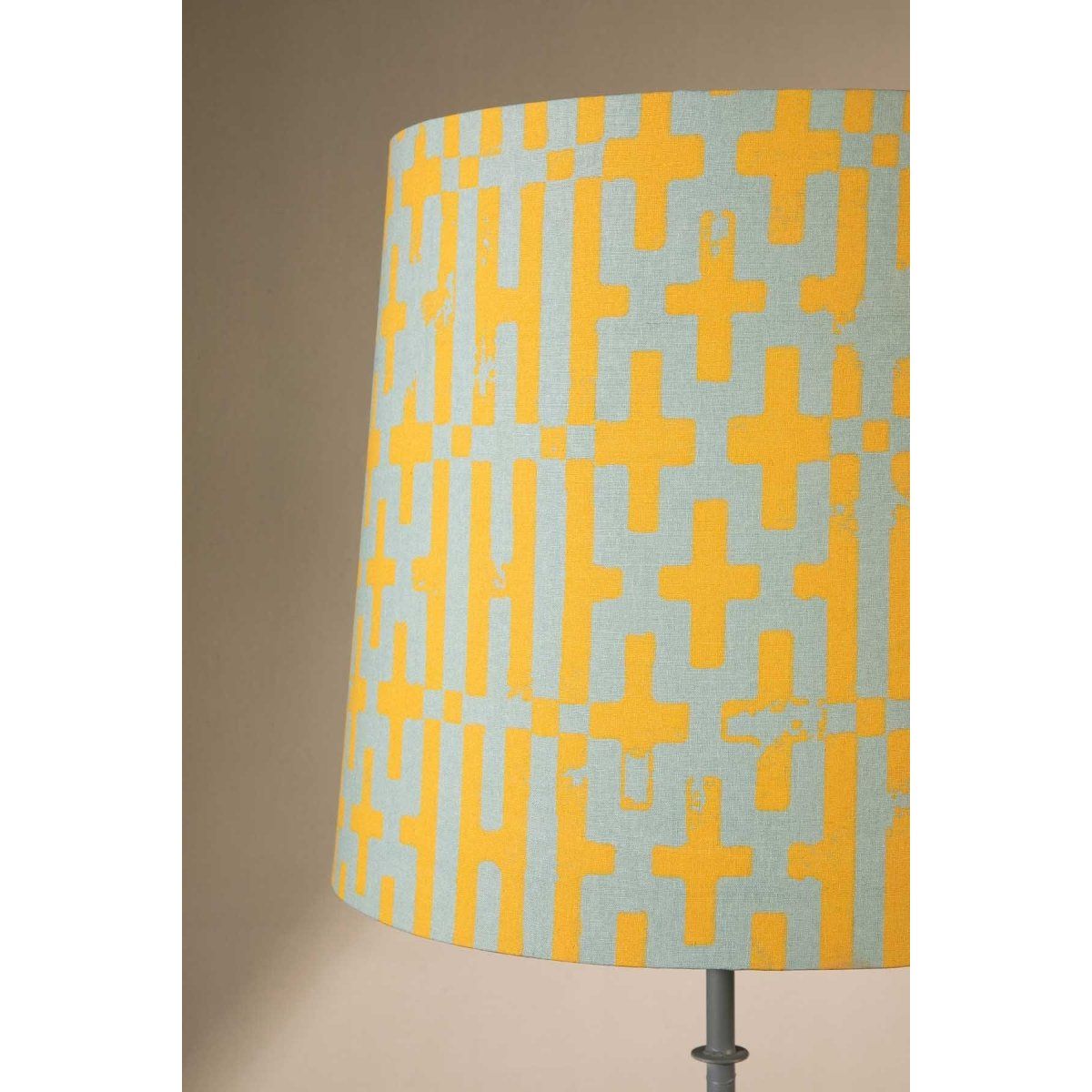 Buy Freedom Tree Gyamati Mint Yellow Taper Lamp Online