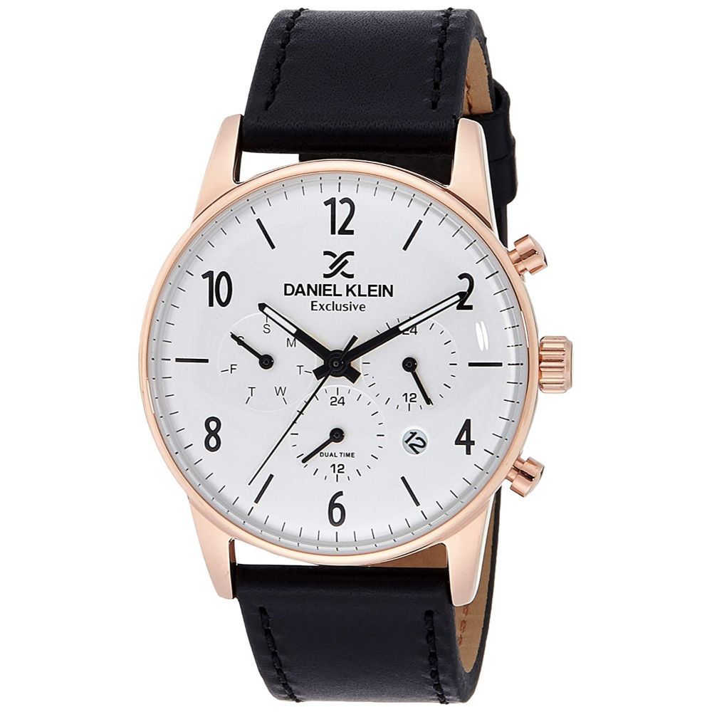 Daniel Klein Exclusive Men Silver Watch: Buy Daniel Klein Exclusive Men ...