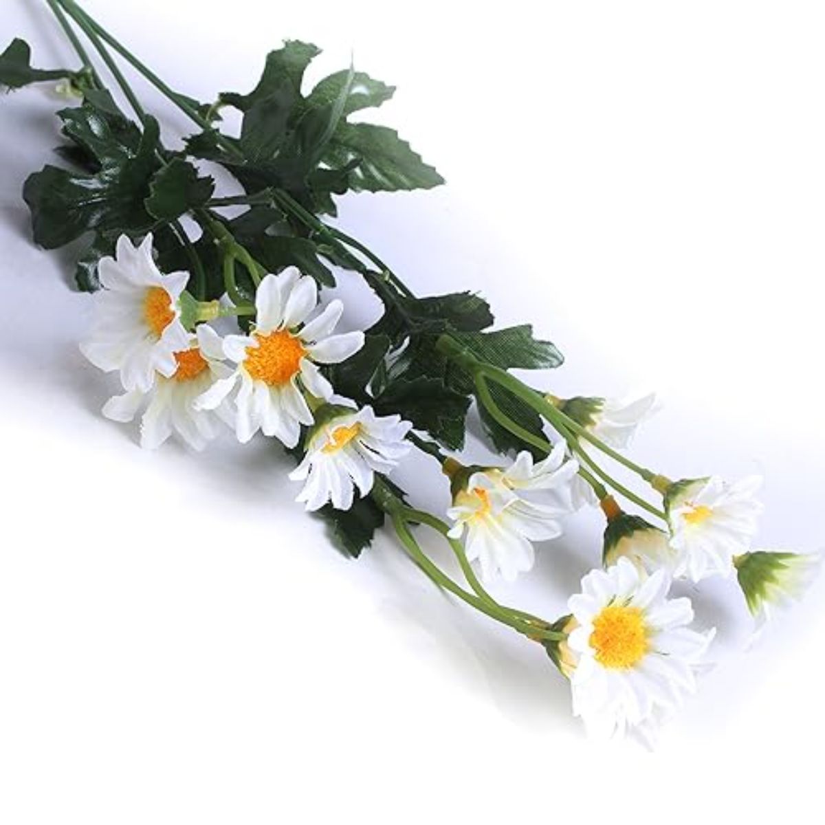 Itsy Bitsy Artificial Flower Dasiy Soft White 13.5Inch: Buy Itsy Bitsy ...