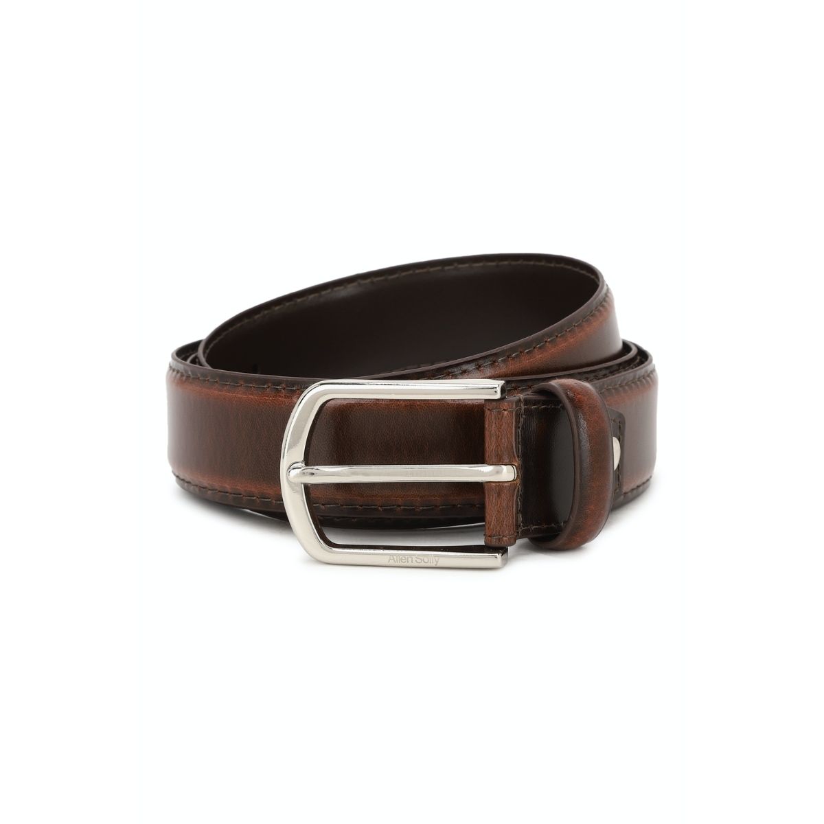 Allen Solly Men Brown Textured Casual Belt: Buy Allen Solly Men Brown ...