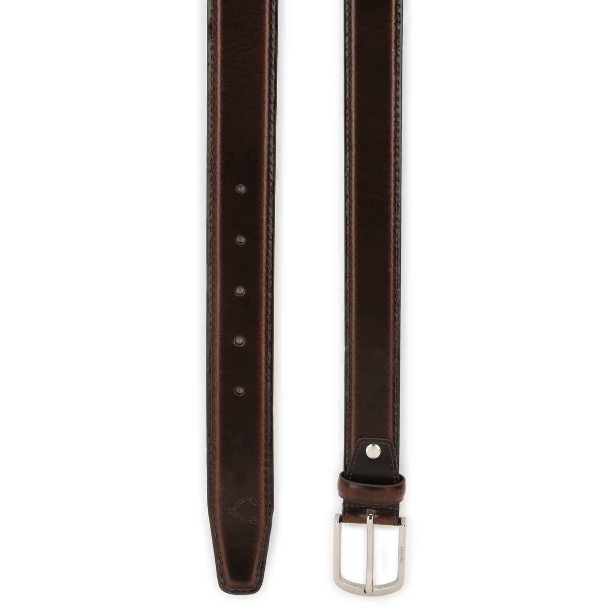 Allen Solly Men Brown Textured Casual Belt: Buy Allen Solly Men Brown ...