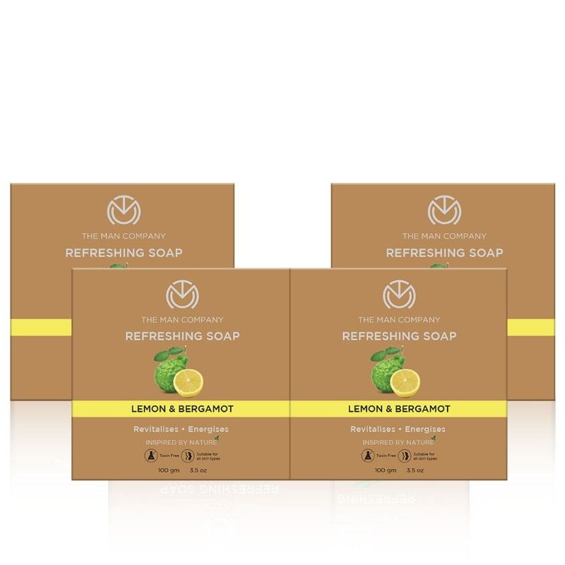 The Man Company Refreshing Soap For Men (Buy 3 Get 1 Free): Buy The Man ...