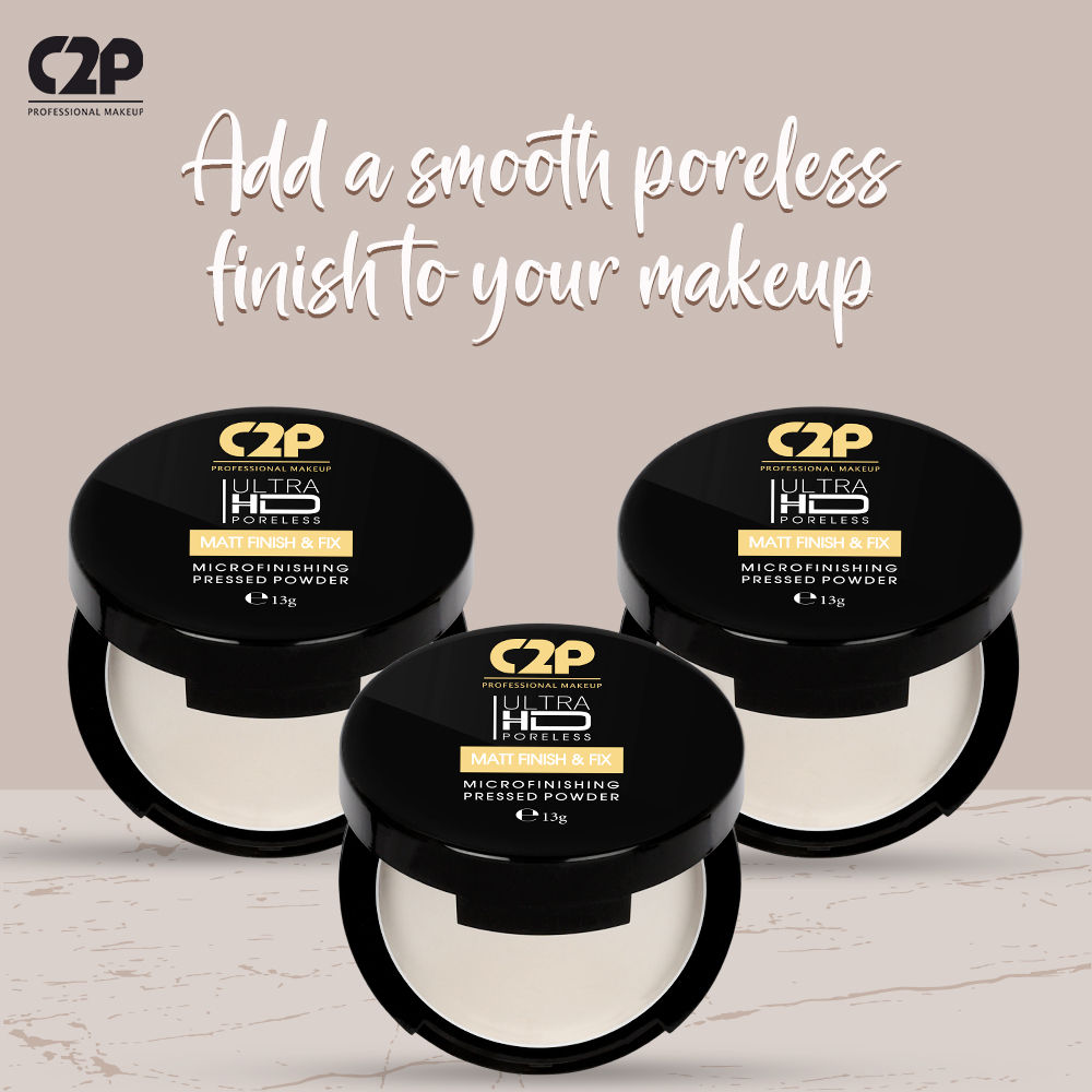 C2P Pro Ultra HD Poreless Microfinishing Pressed Powder: Buy C2P Pro ...