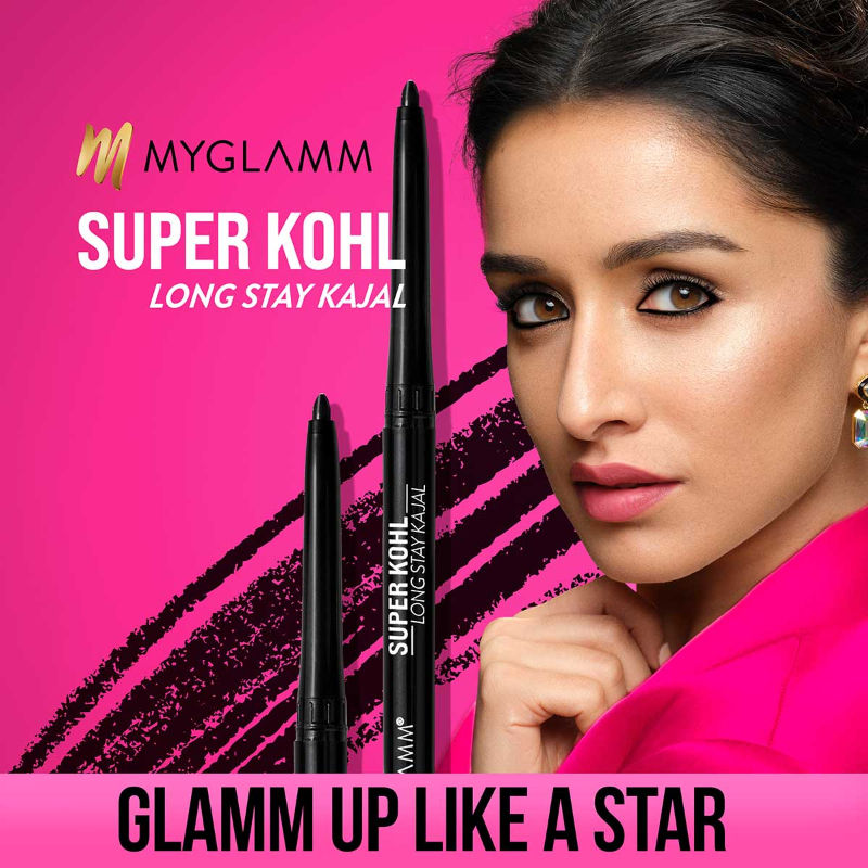 MyGlamm Super Kohl Long Stay Kajal: Buy MyGlamm Super Kohl Long Stay ...
